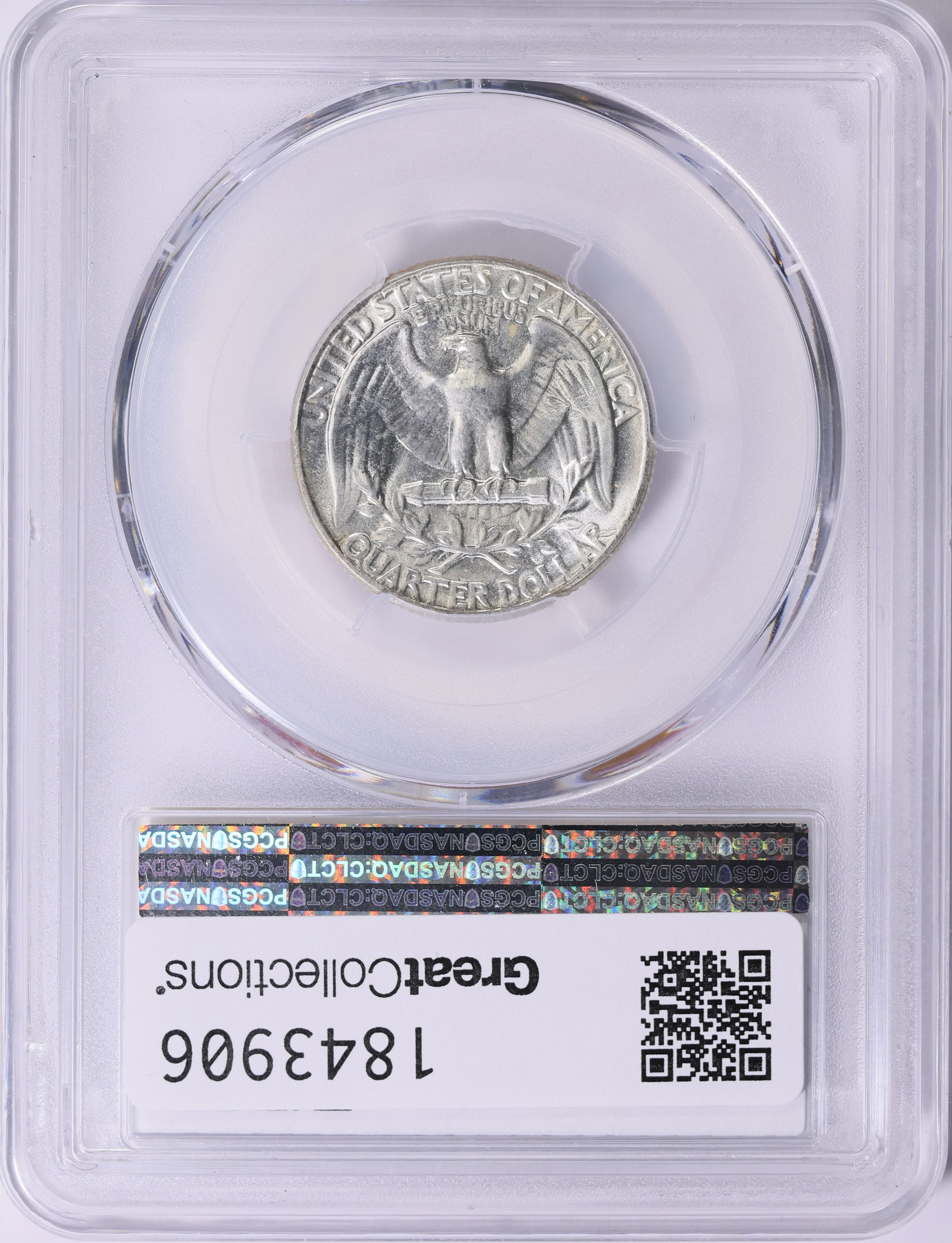 1950 Washington Quarter Doubled Die Reverse FS-801 (019) PCGS MS-65 ...
