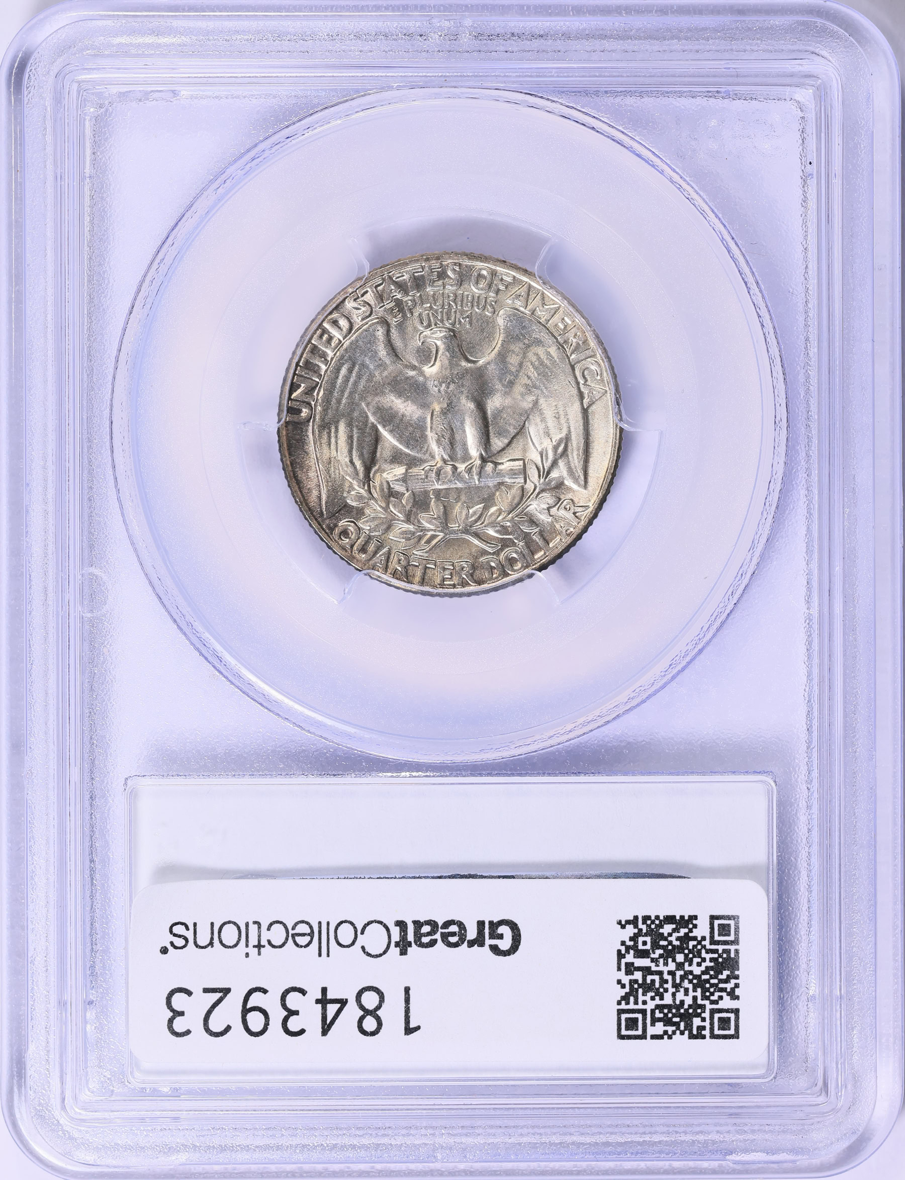 1956 Washington Quarter Type B Reverse FS-901 PCGS MS-64 (Item 1843923) | GreatCollections Coin ...