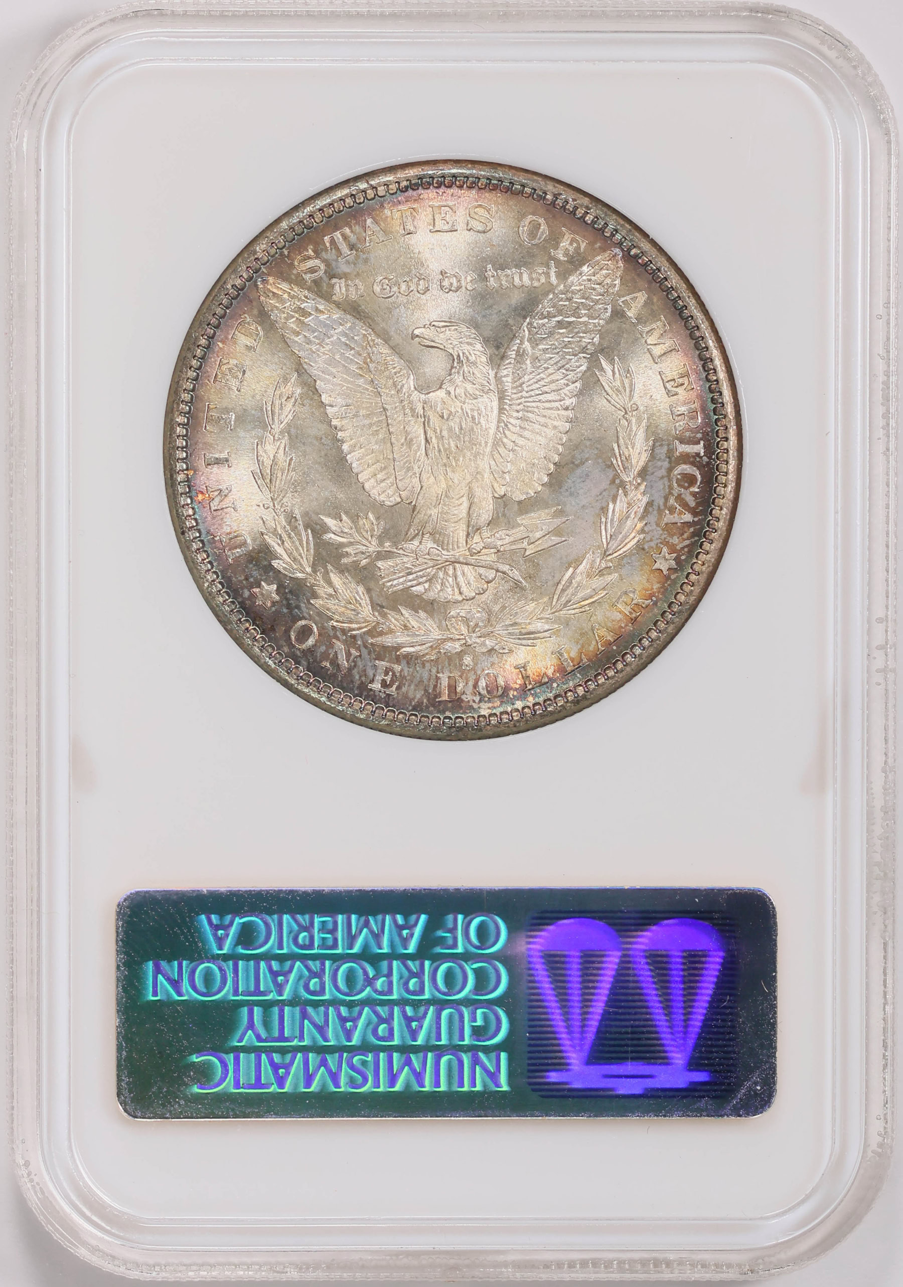 1881-S Morgan Silver Dollar NGC MS-65 (CAC Green) (Toned) (Item 1844090) | GreatCollections Coin ...