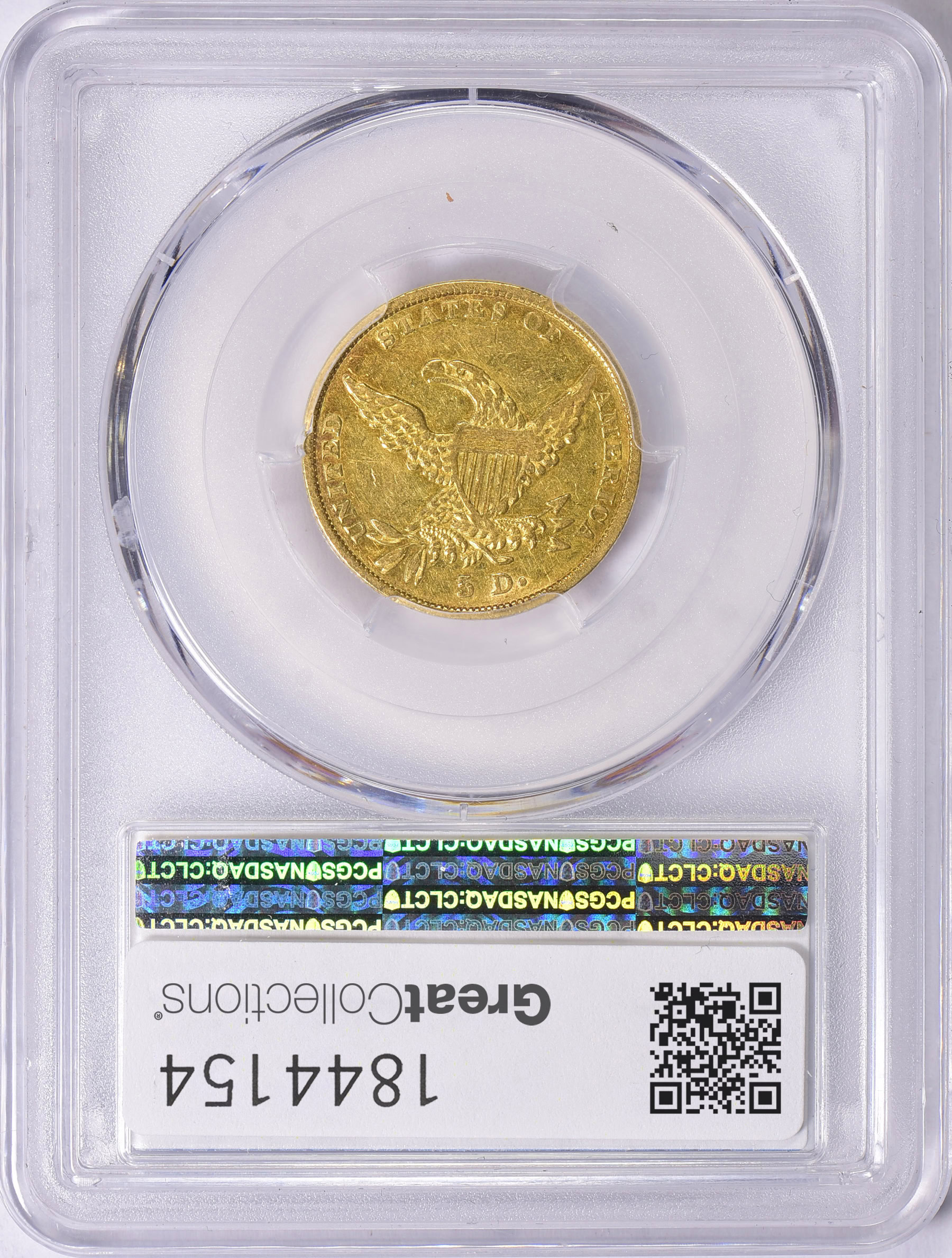 1835 Classic Head Gold Half Eagle PCGS XF-40 (Item 1844154 ...