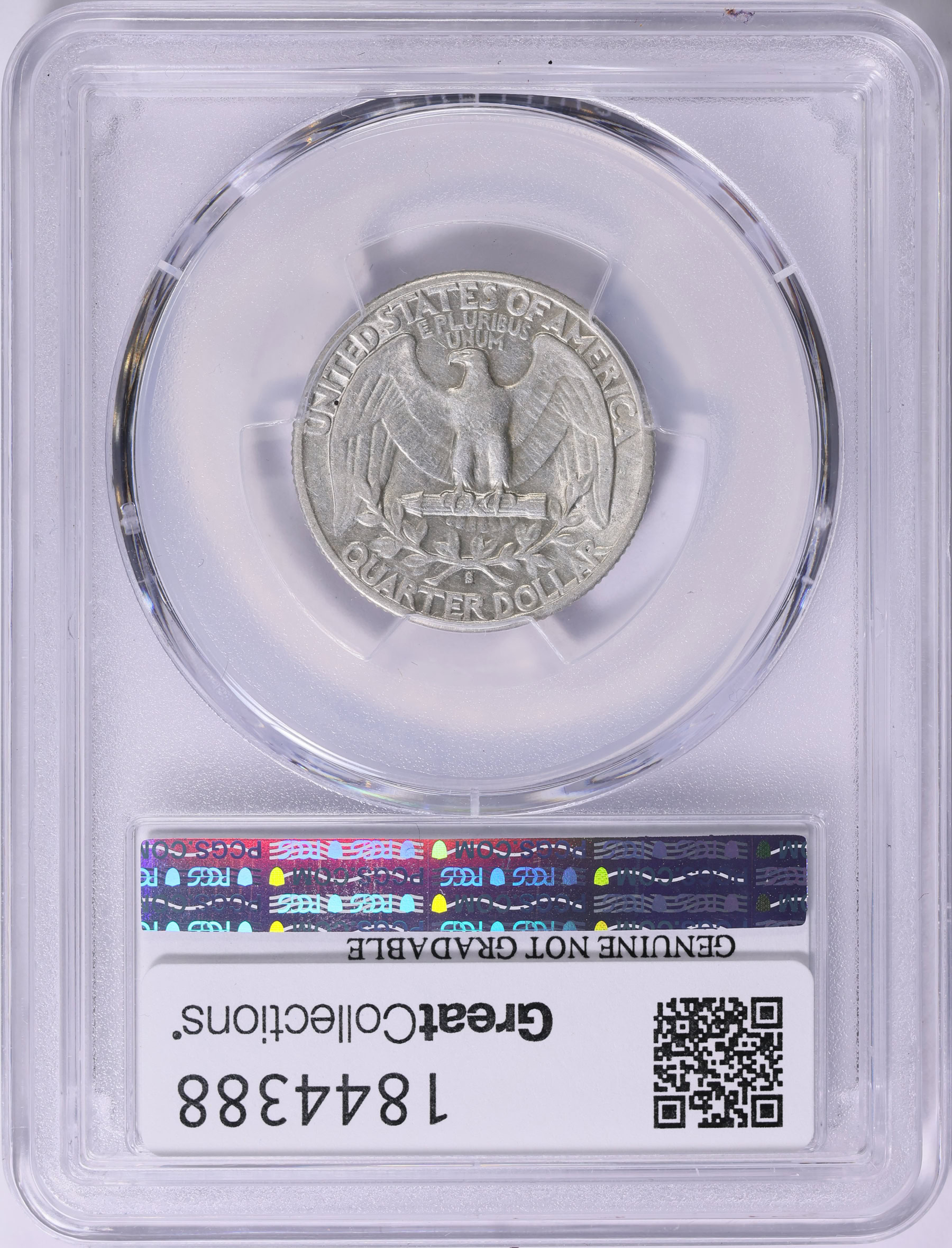 1943-S Washington Quarter Doubled Die Obverse FS-101 PCGS Genuine XF Details (Item 1844388 ...