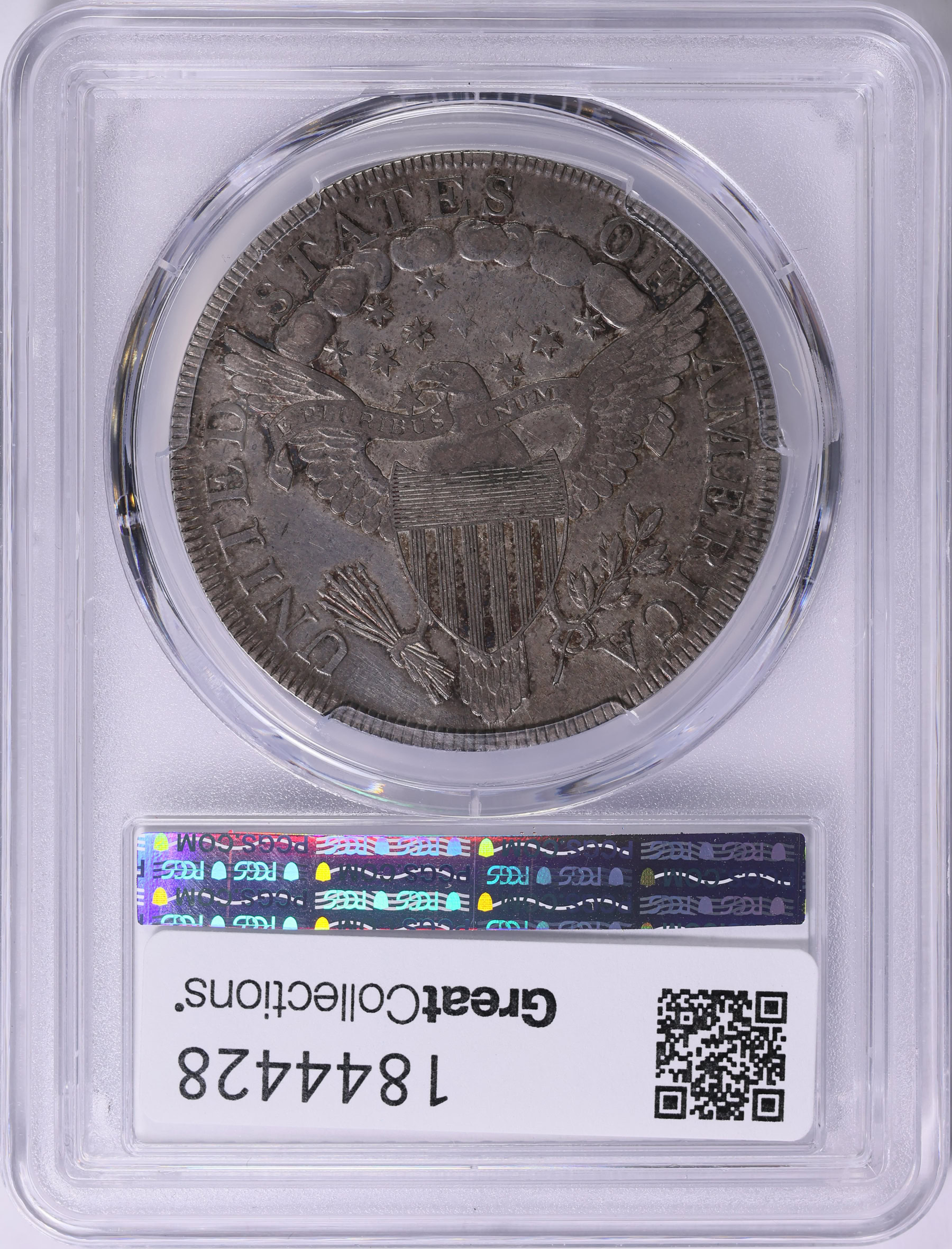 1799 Draped Bust Silver Dollar PCGS VF-30 (Toned) (Item 1844428) | GreatCollections Coin Auctions