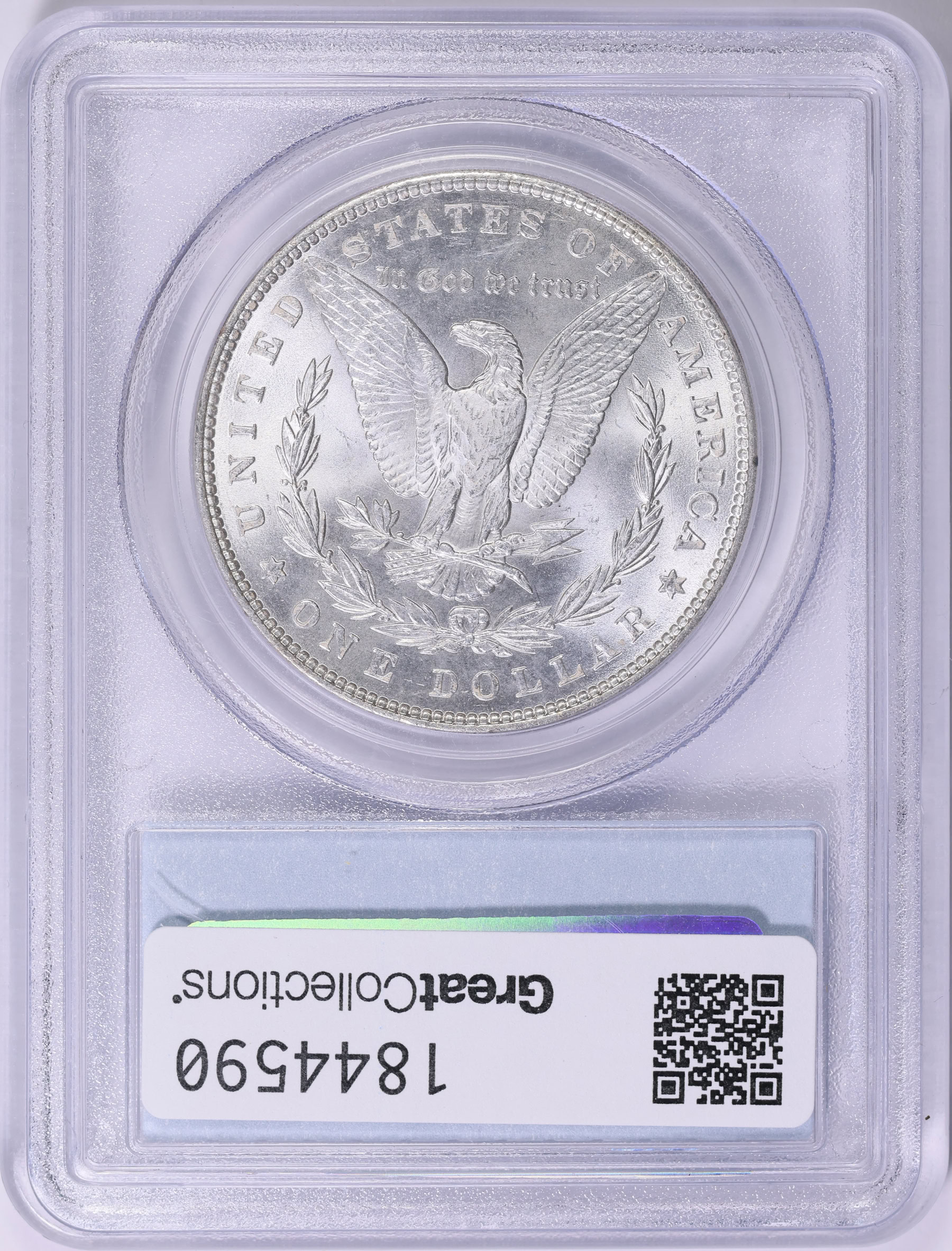 1886 Morgan Silver Dollar PCGS MS-66 (Item 1844590) | GreatCollections Coin Auctions