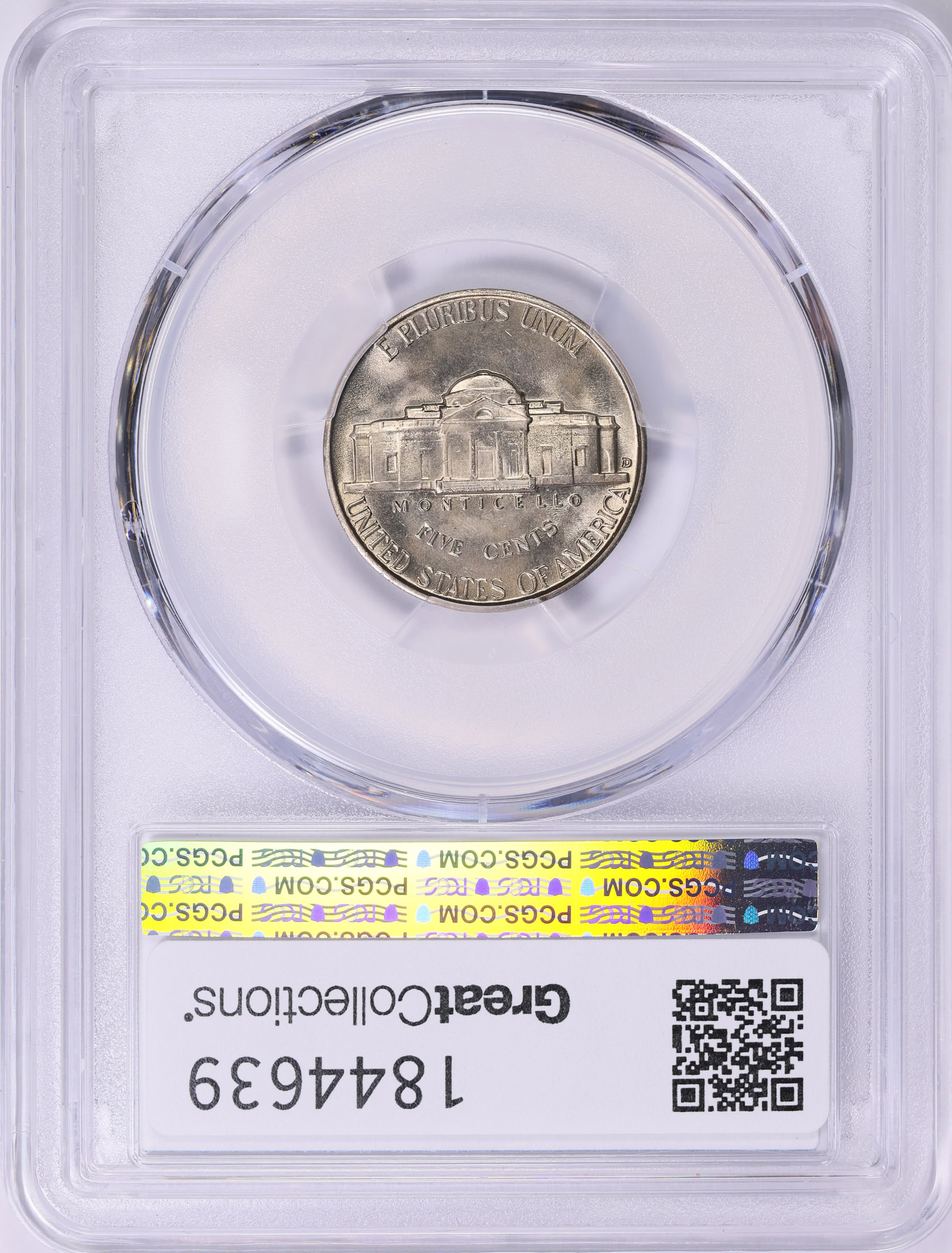 1942-D Jefferson Nickel Type 1 PCGS MS-66+ FS (Item 1844639) | GreatCollections Coin Auctions