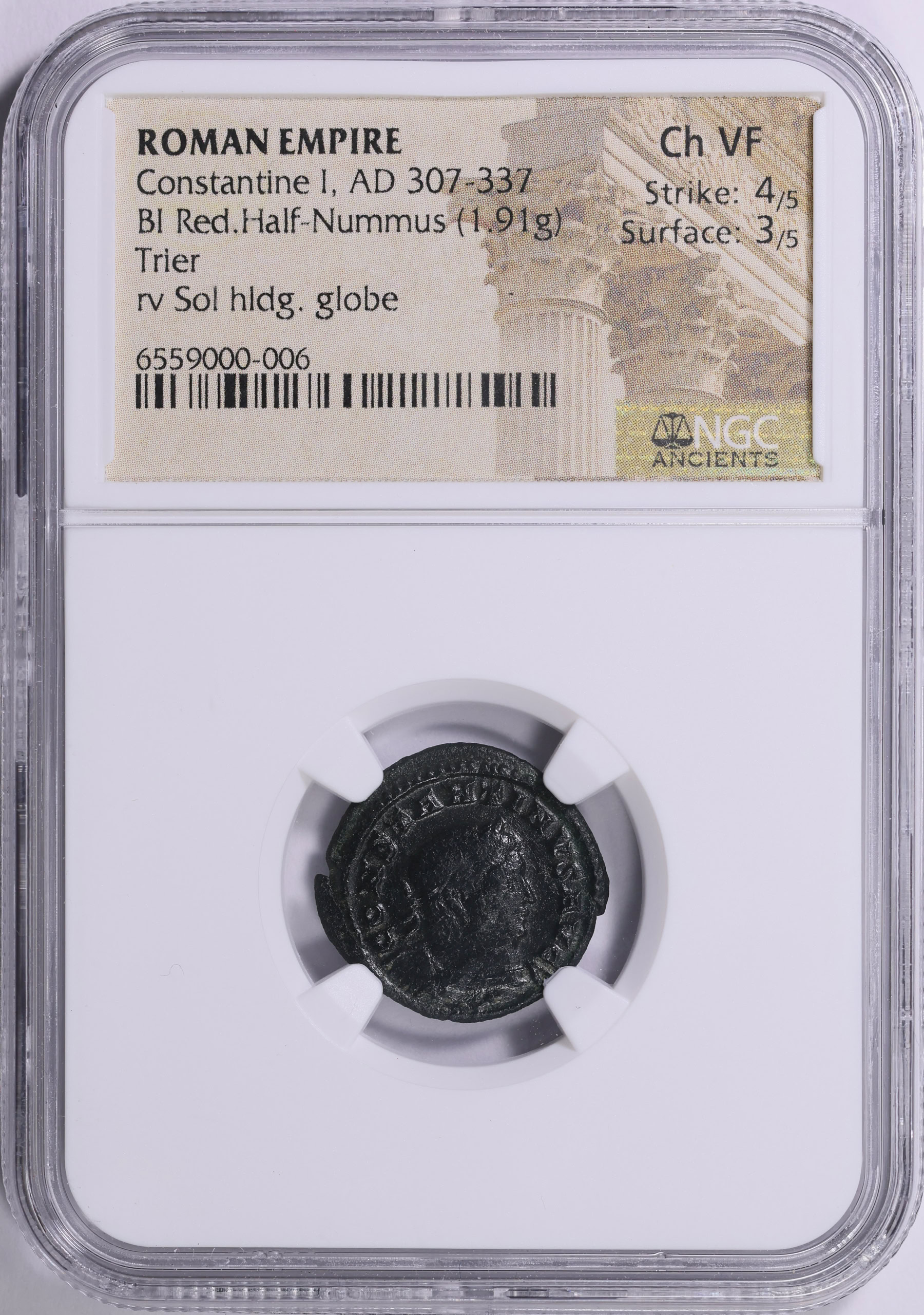 Ancient Roman Empire, Constantine I (A.D. 307-337) c.A.D. 313-315 BI ...