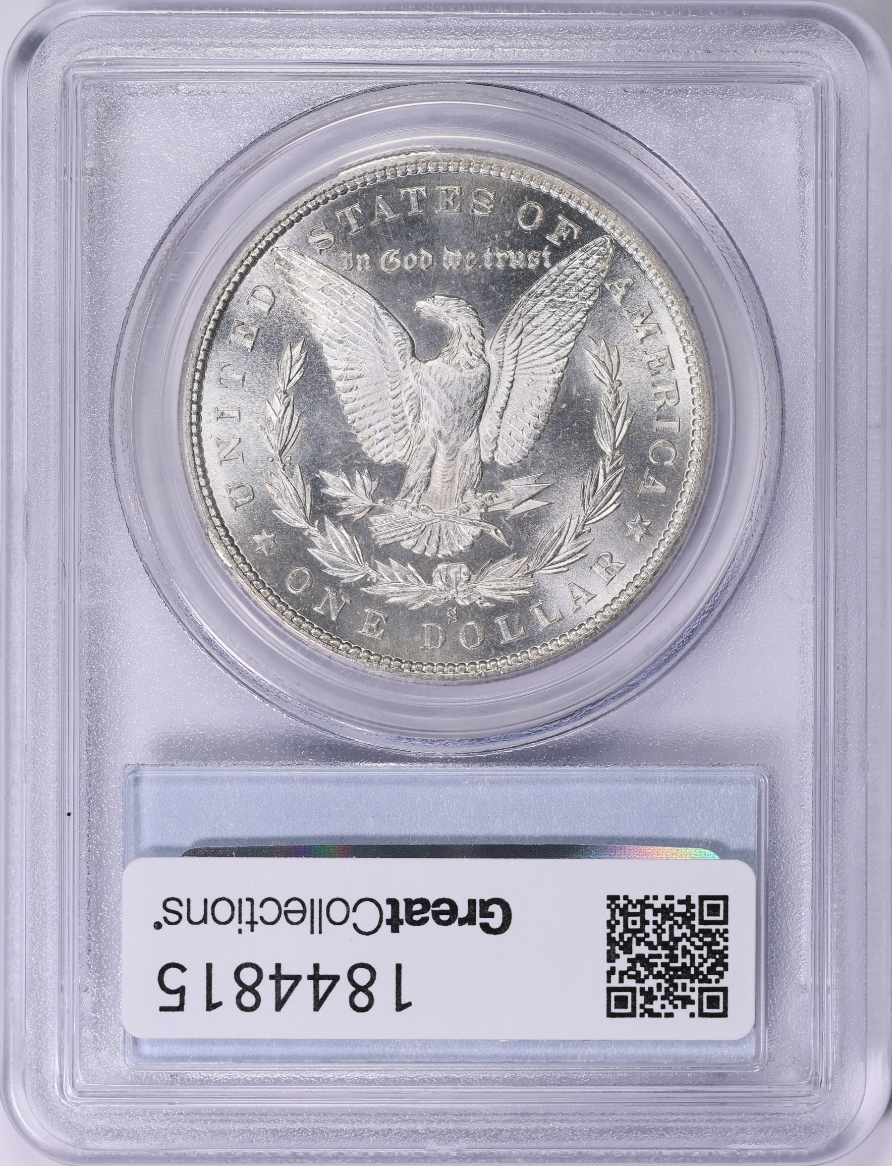 1880-S Morgan Silver Dollar PCGS MS-64 (Item 1844815) | GreatCollections Coin Auctions