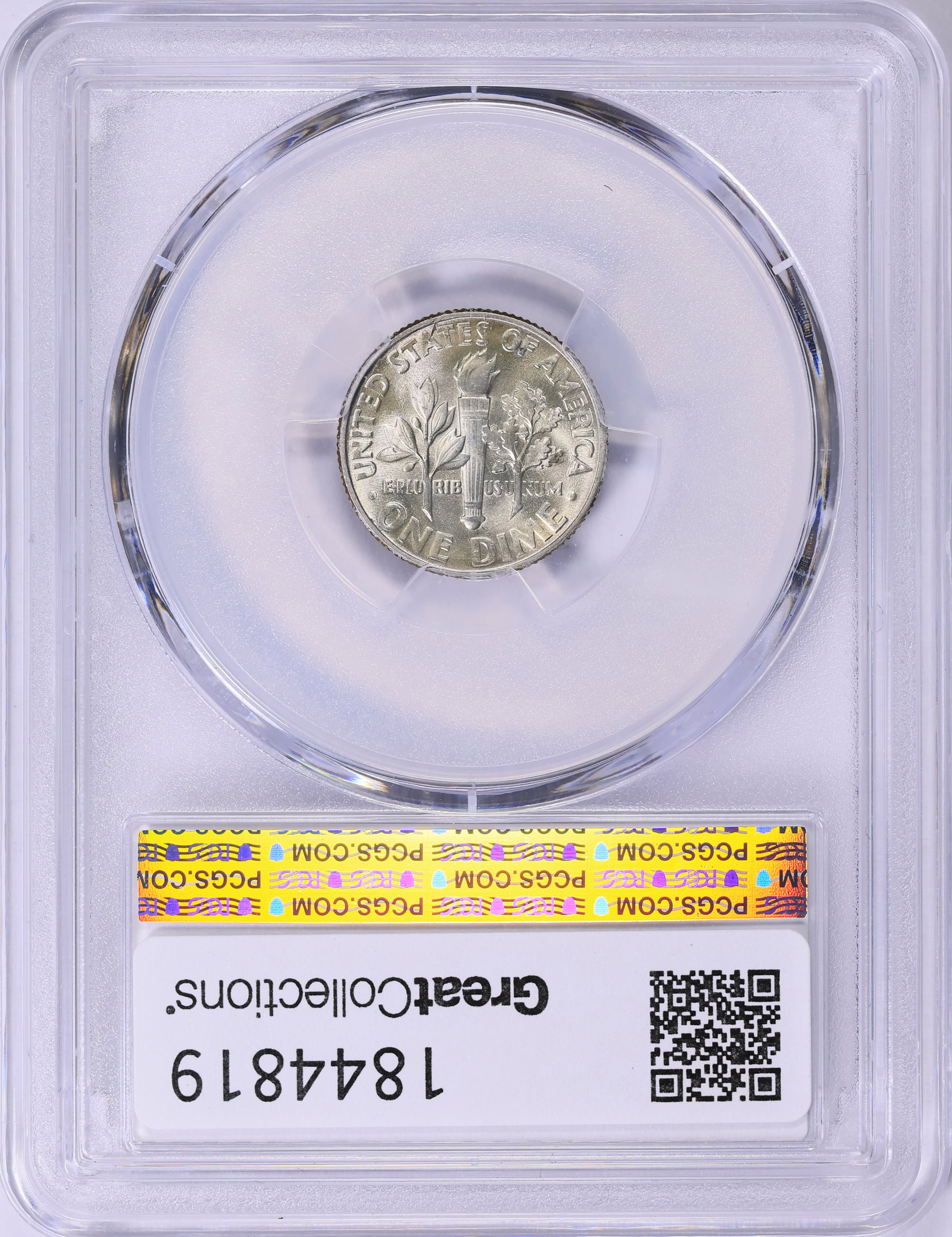 1946 Roosevelt Dime PCGS MS-65 (Item 1844819) | GreatCollections Coin ...