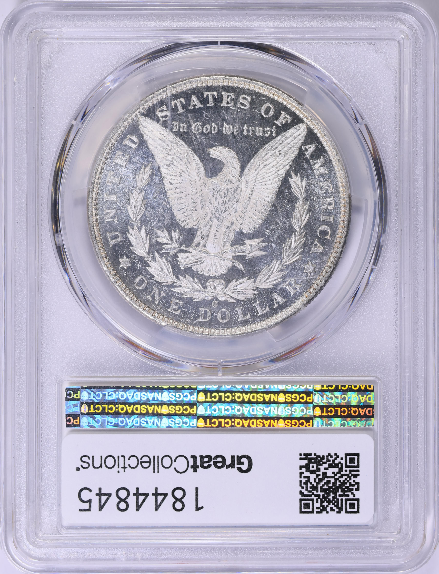 1880-O Morgan Silver Dollar PCGS MS-62 DMPL (CAC Green) (Toned) (Item 1844845 ...