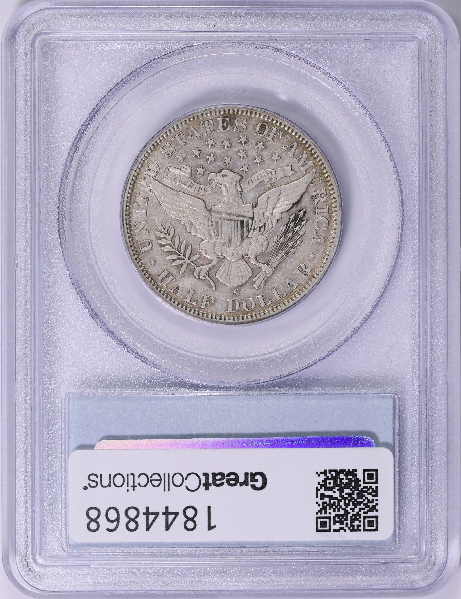 1897-S Barber Half Dollar PCGS XF-40 (Item 1844868) | GreatCollections Coin Auctions