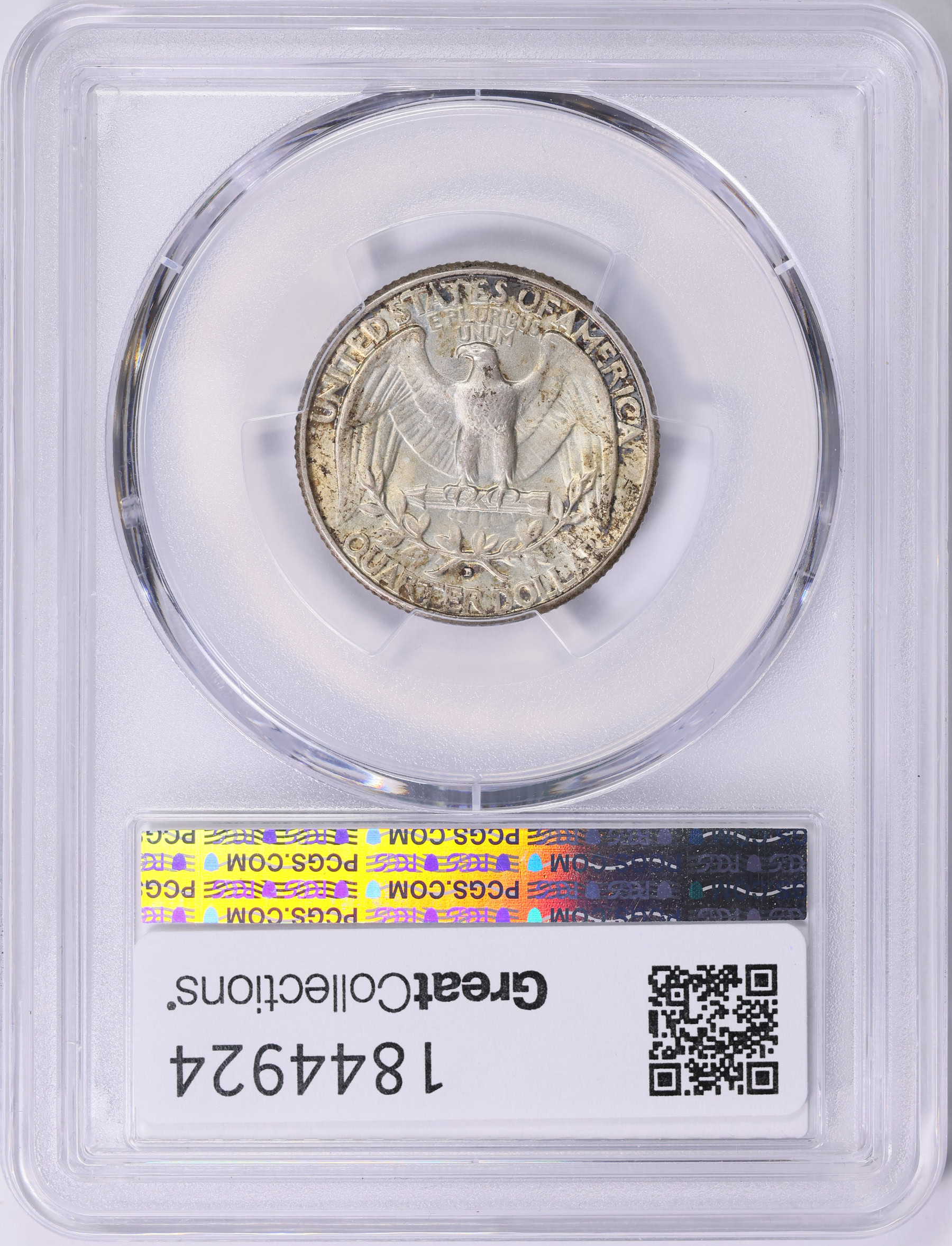 1932-D Washington Quarter PCGS MS-64 (CAC Green) (Item 1844924) | GreatCollections Coin Auctions