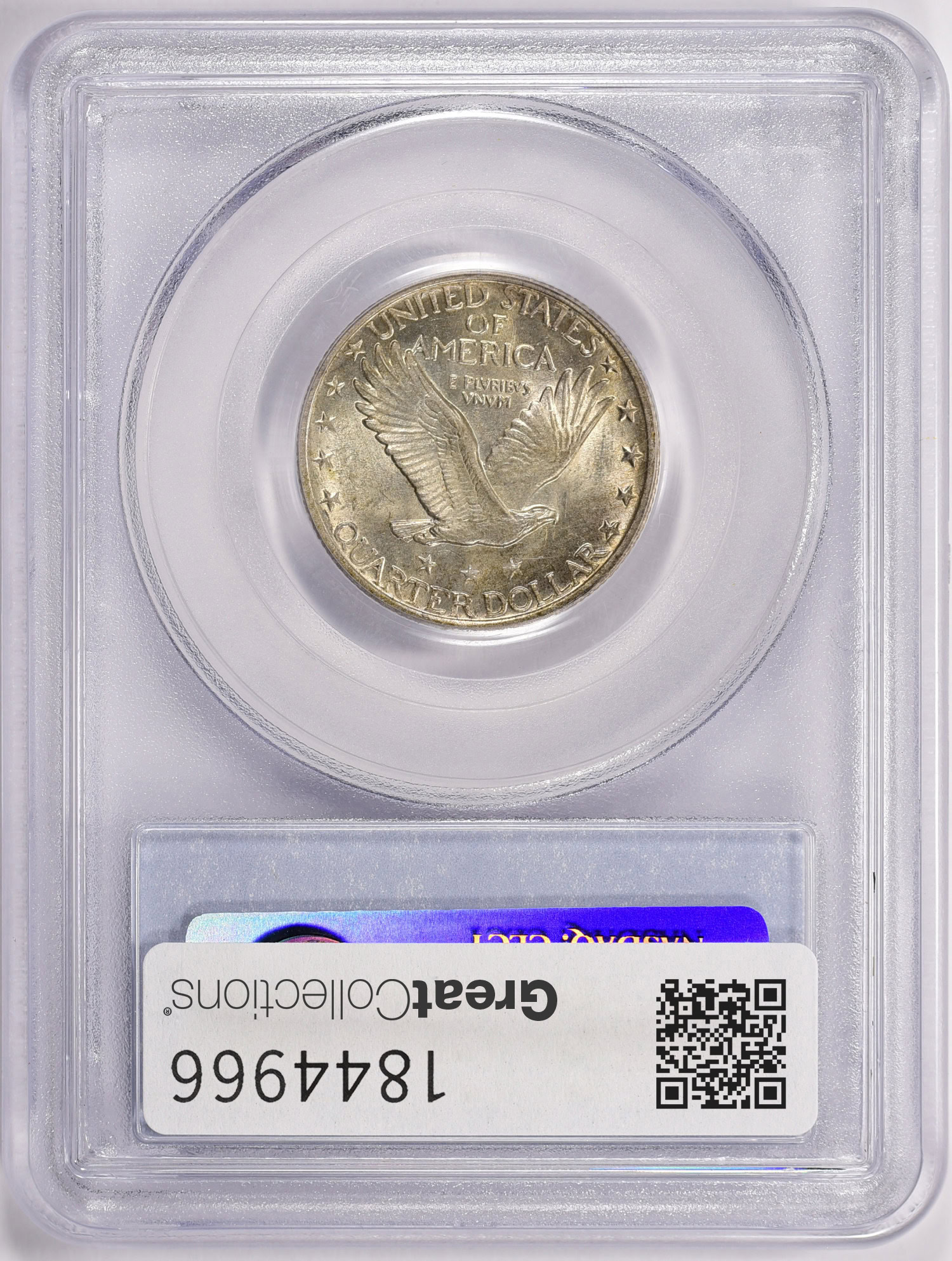 1920 Standing Liberty Quarter PCGS MS-62 (Item 1844966) | GreatCollections Coin Auctions