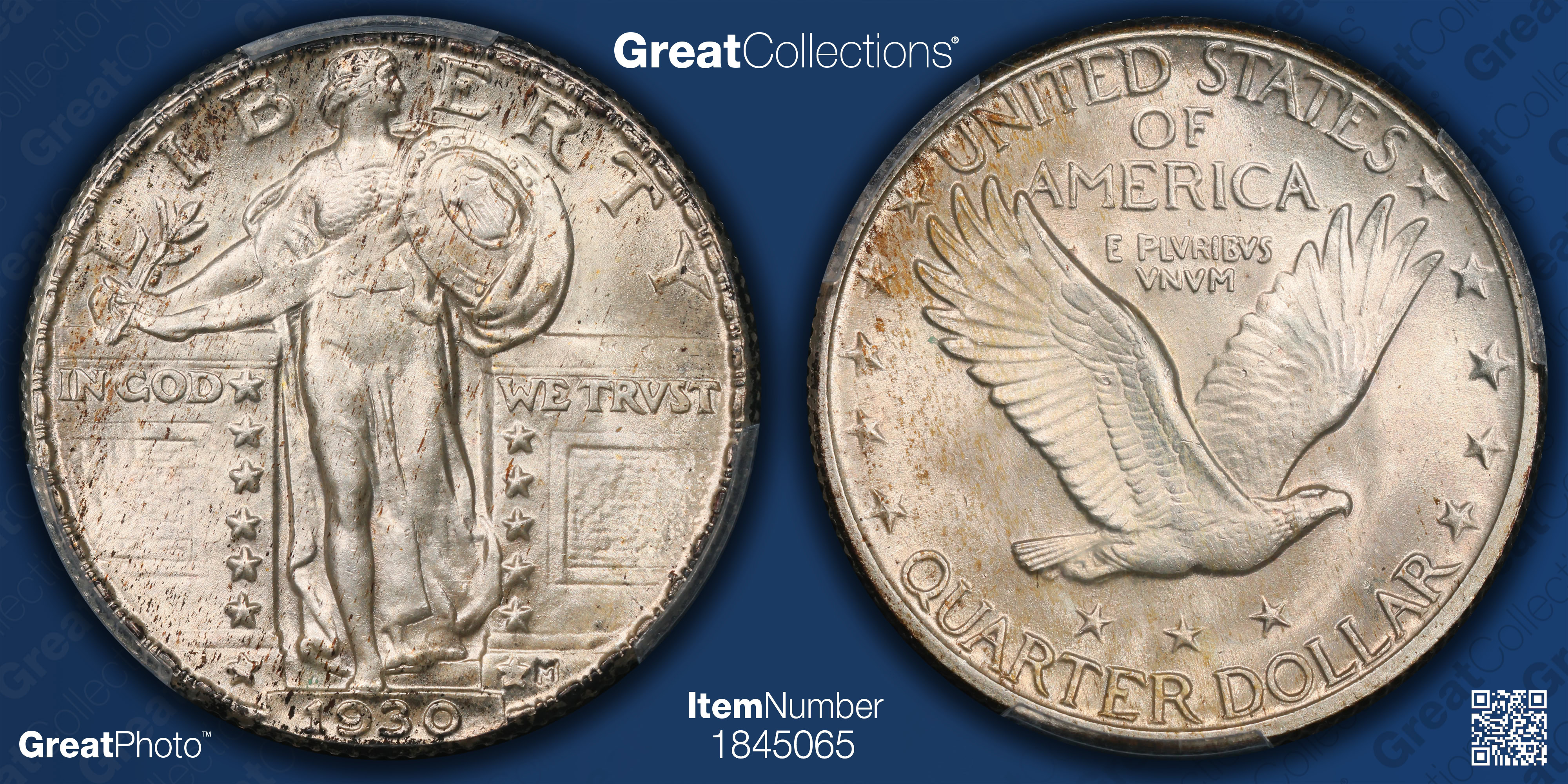 1930 Standing Liberty Quarter PCGS MS-67 FH (Item 1845065 ...