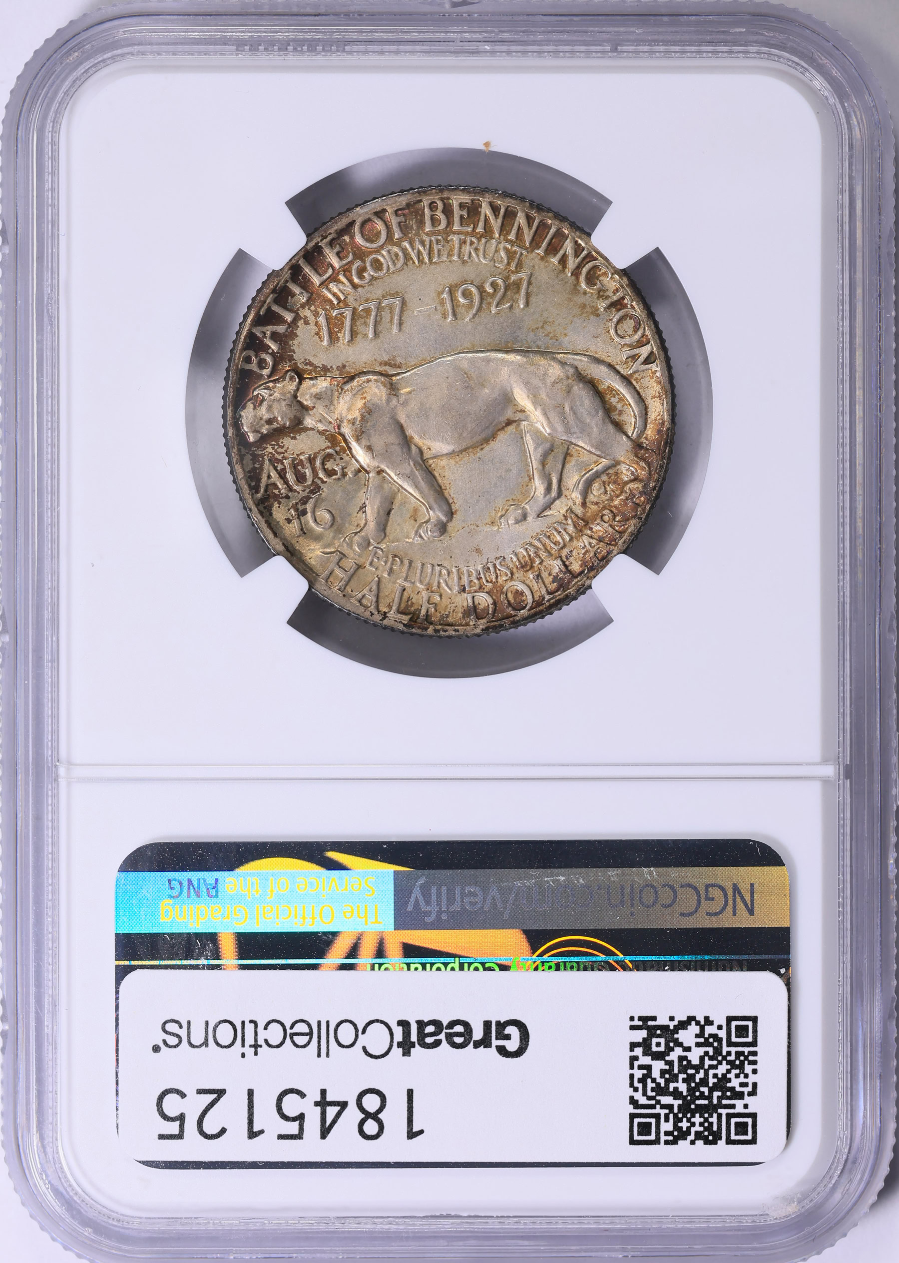 1927 Vermont Sesquicentennial Half Dollar NGC MS-67 (Item 1845125 ...
