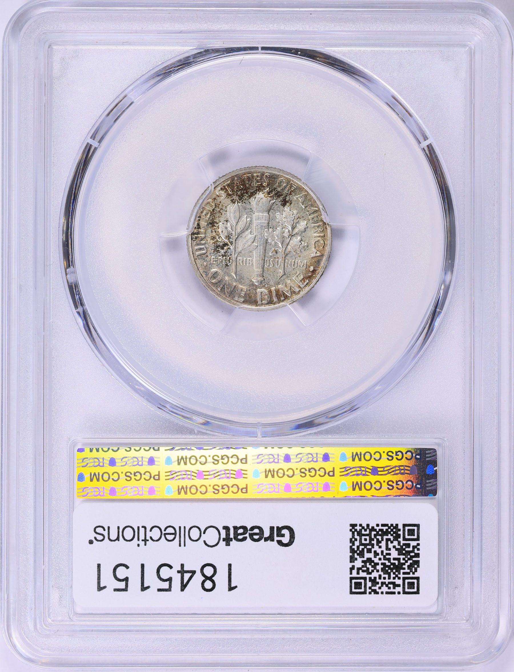1950 Roosevelt Dime PCGS Proof-67 (Toned) (Item 1845151 ...