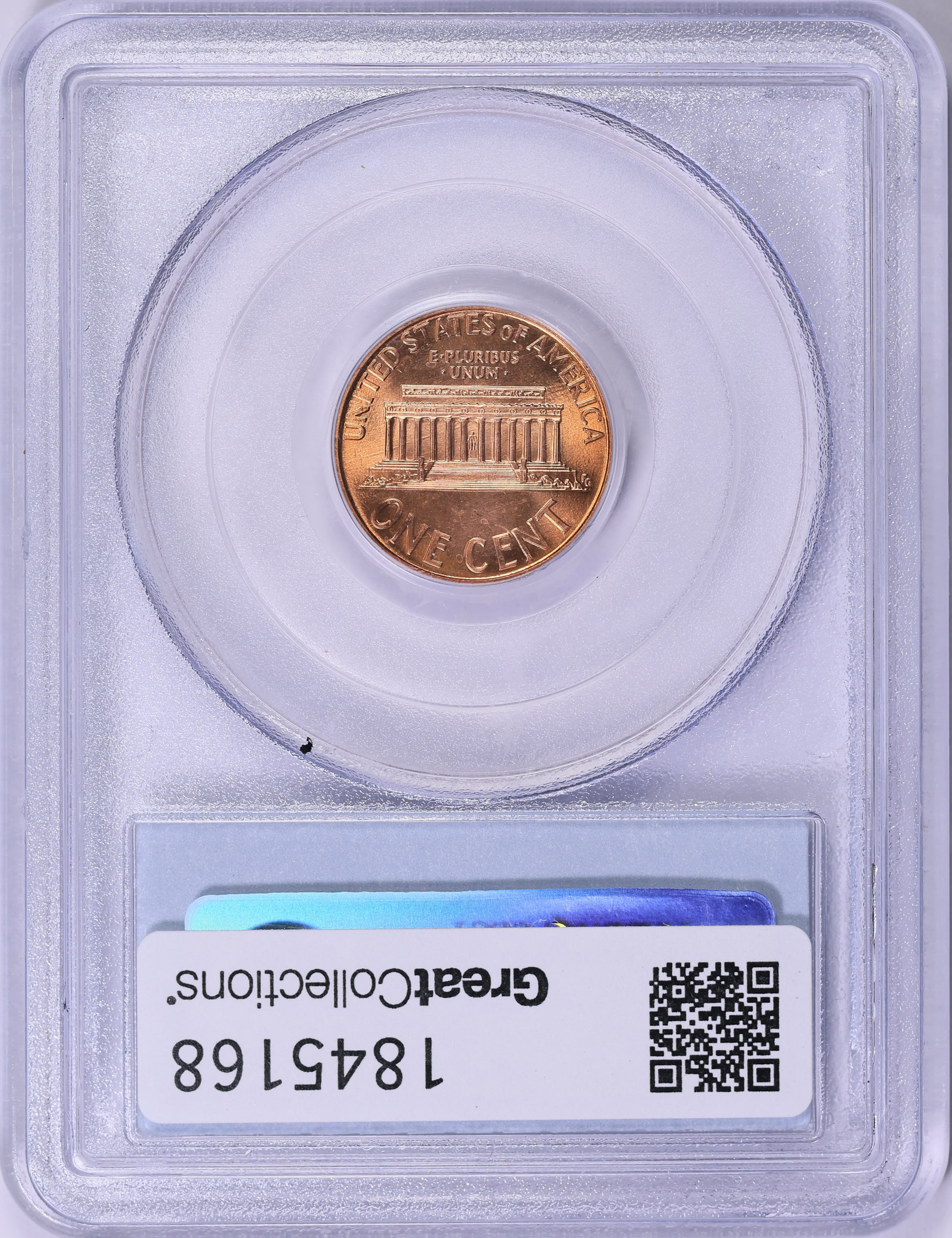 1995 Lincoln Cent Doubled Die Obverse PCGS MS-66 RD (Item 1845168) | GreatCollections Coin Auctions