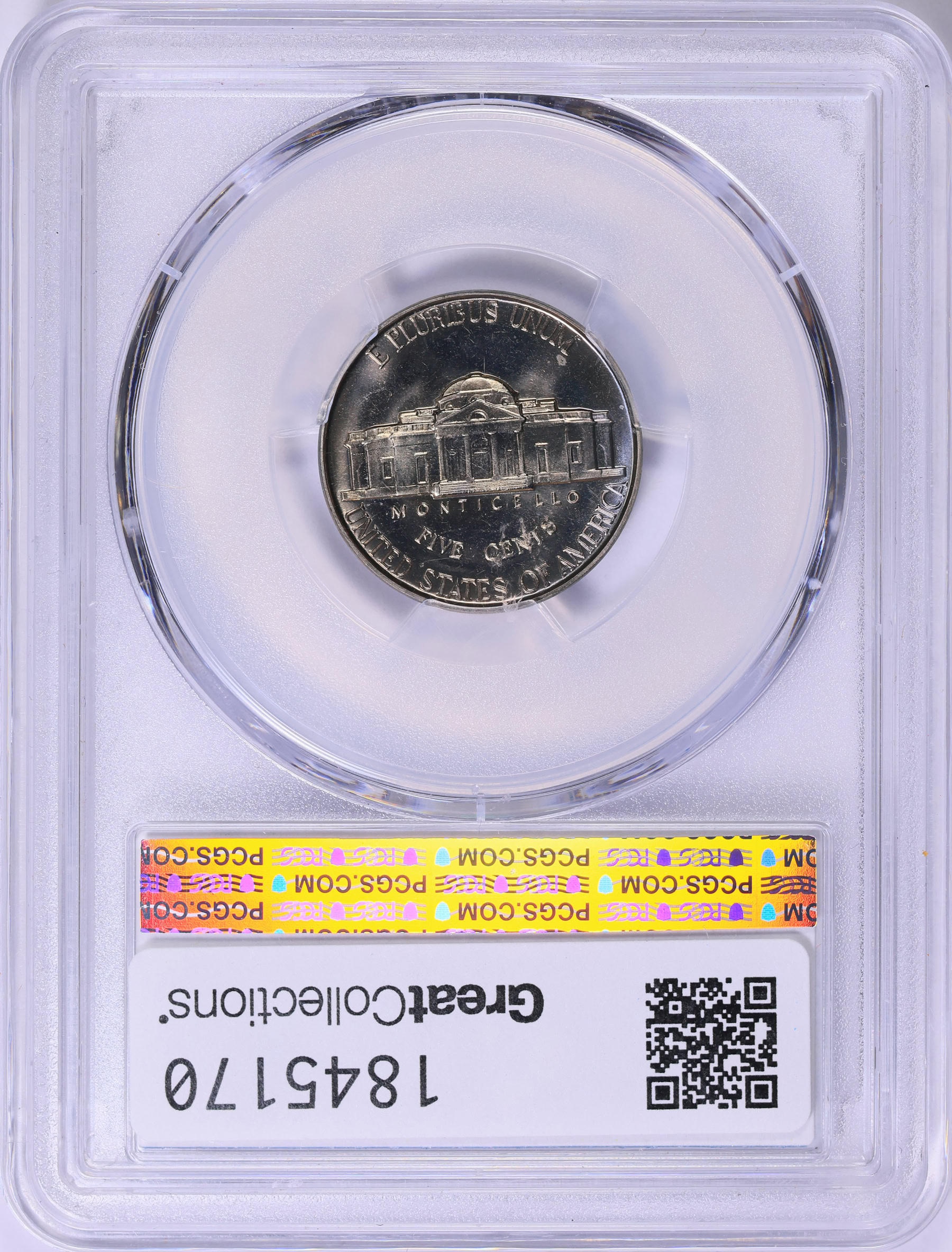 1942 Jefferson Nickel Type 1 PCGS Proof-66 (Toned) (Item 1845170) | GreatCollections Coin Auctions