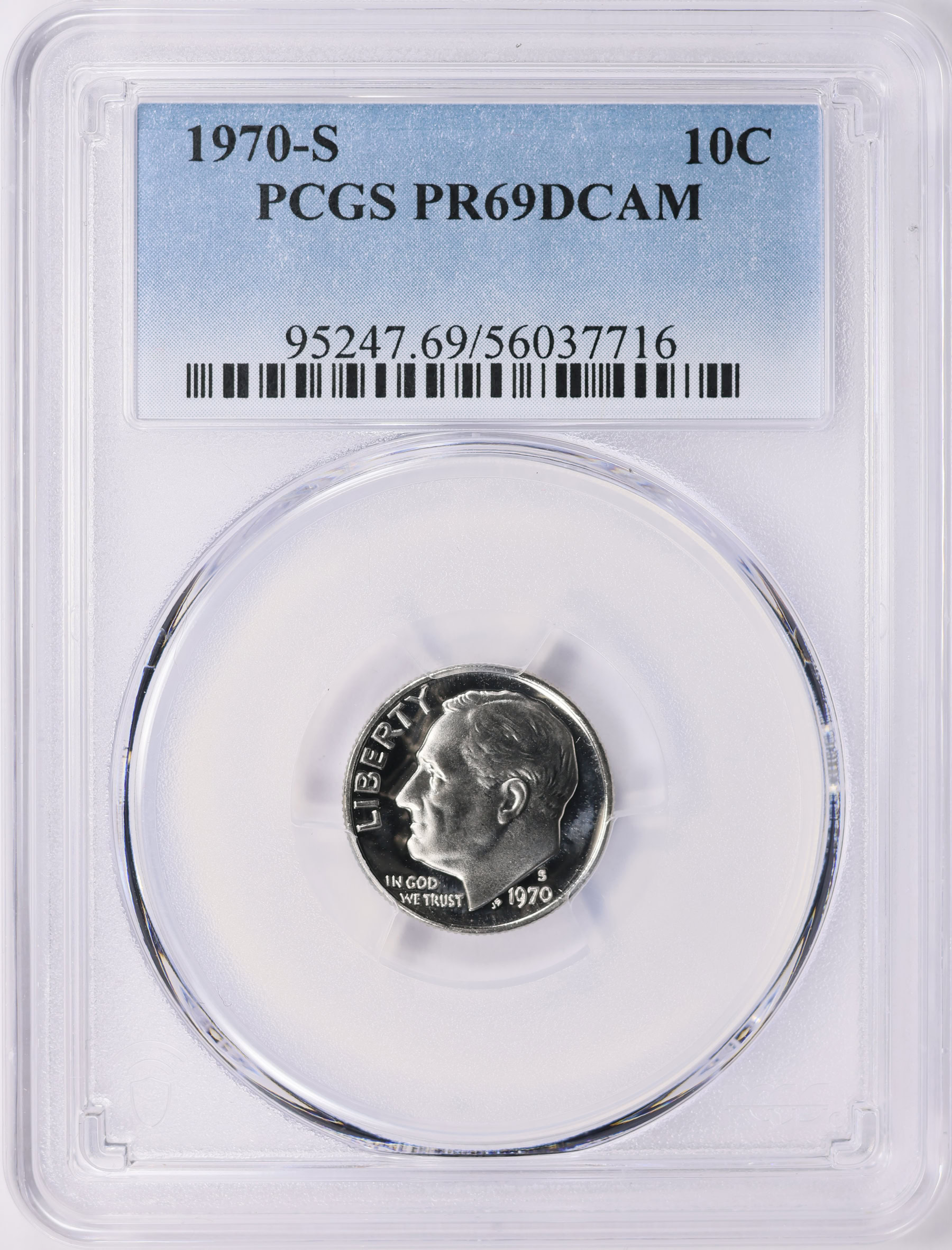 1970-S Roosevelt Dime PCGS Proof-69 DCAM (Item 1845198 ...