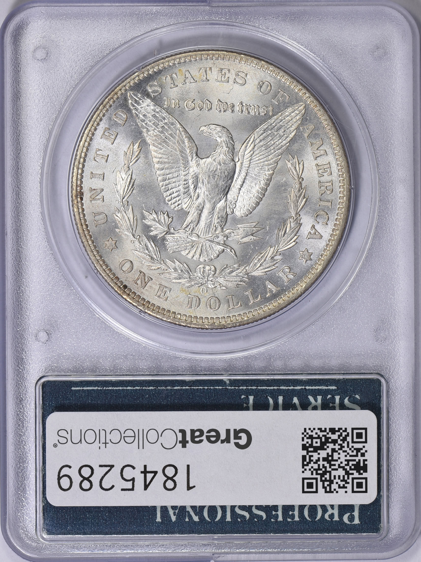 1904-O Morgan Silver Dollar PCGS MS-64 OGH (1st Gen) (Item 1845289) | GreatCollections Coin Auctions