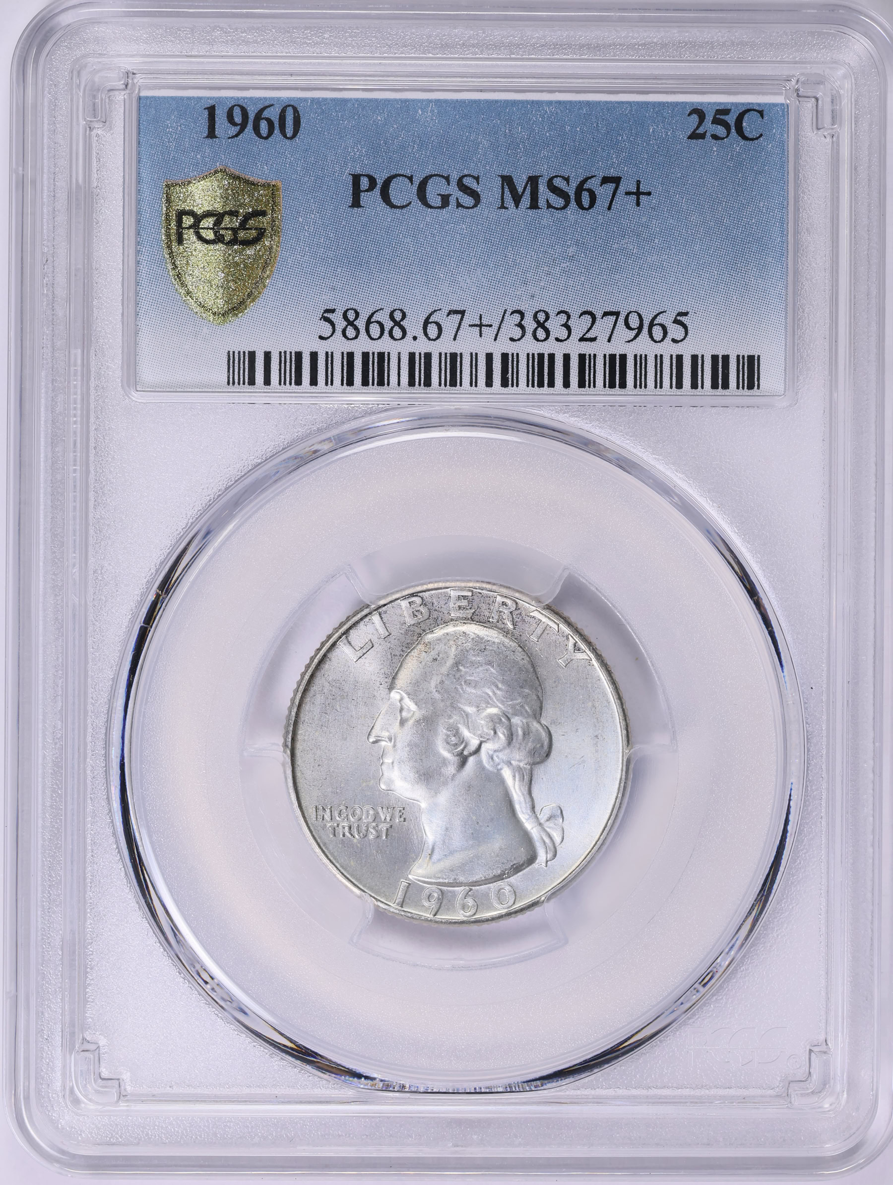 1960 Washington Quarter PCGS MS-67+ (Toned) (Item 1845955 ...