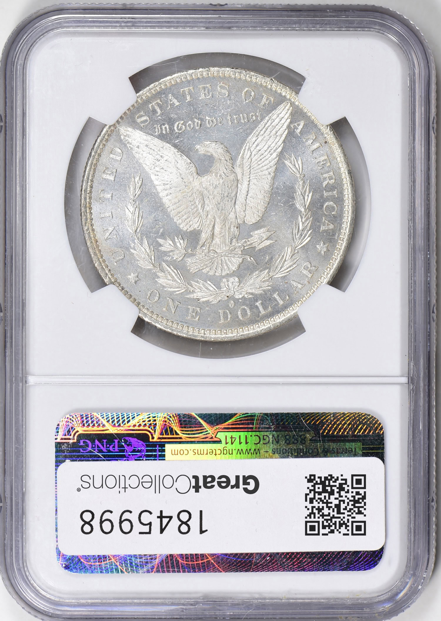 1882-O Morgan Silver Dollar NGC MS-64 PL (Item 1845998) | GreatCollections Coin Auctions