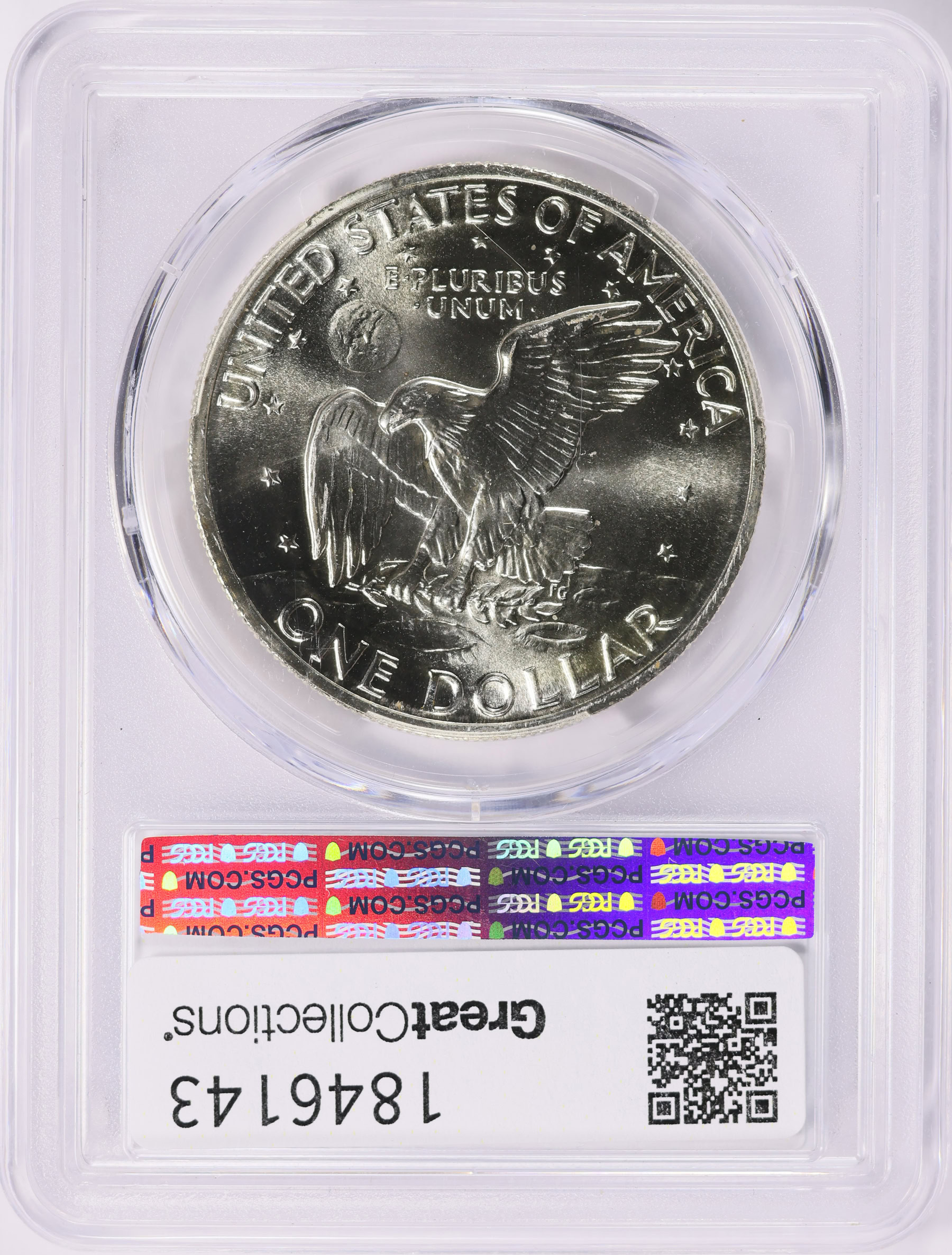 1972-S Eisenhower Dollar Silver PCGS MS-68 (Item 1846143) | GreatCollections Coin Auctions