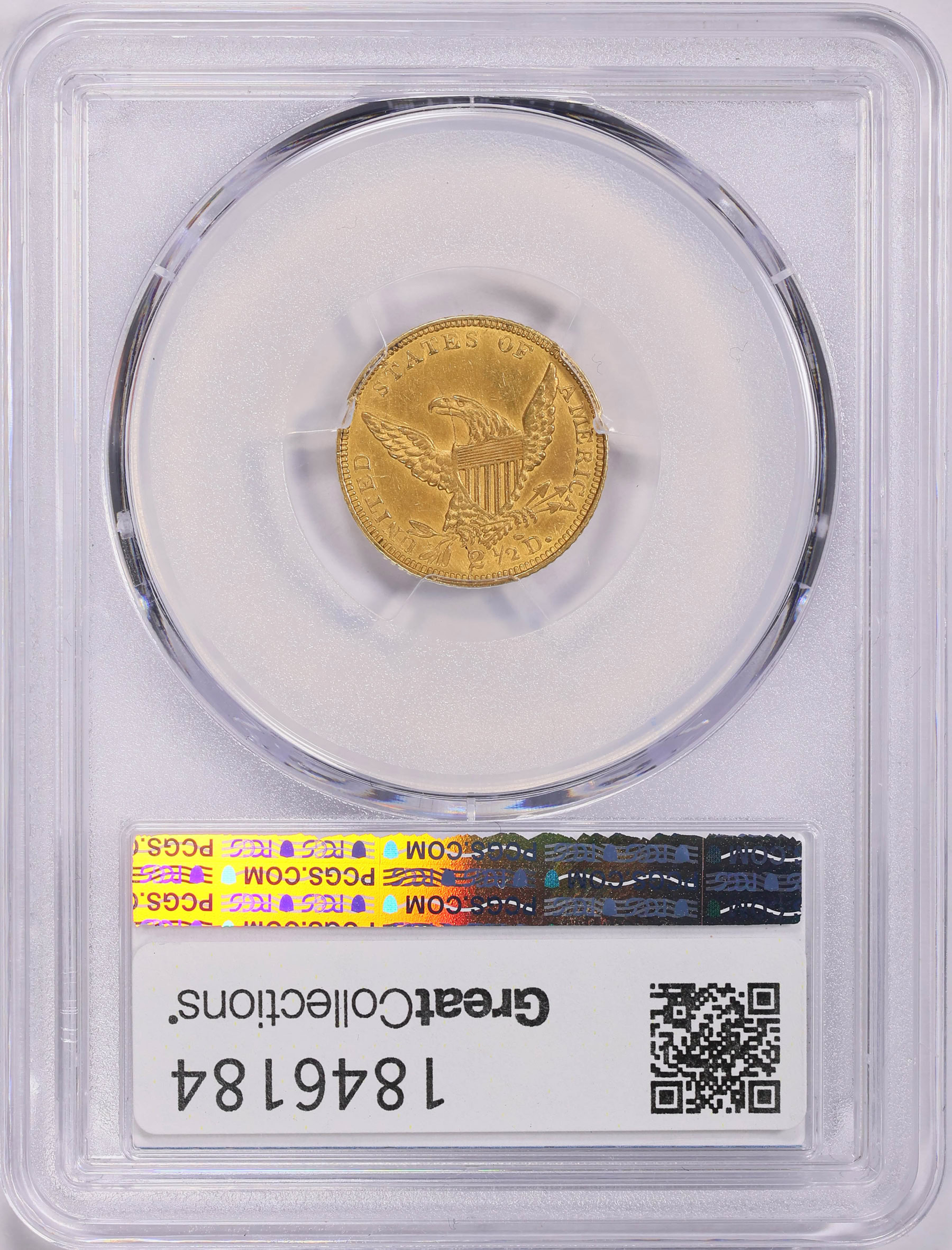 1839-C Classic Gold Quarter Eagle PCGS Genuine AU Details (Item 1846184 ...