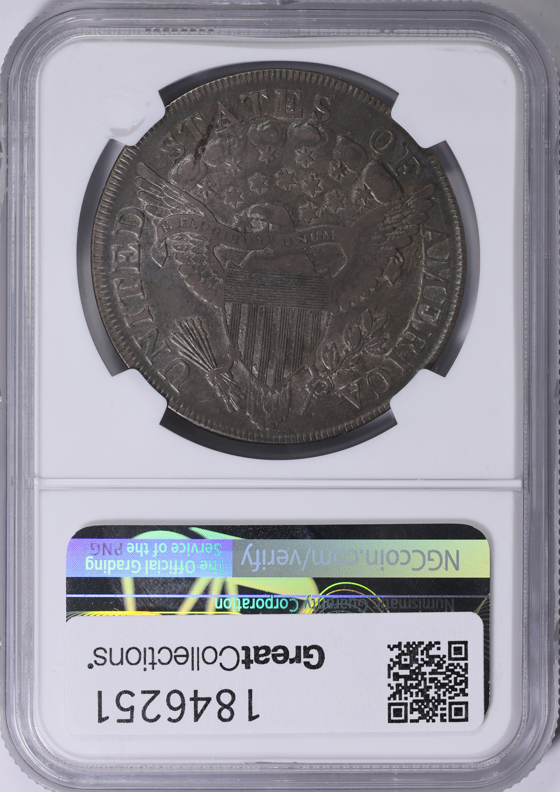 1799 Draped Bust Silver Dollar B-21 BB-169 NGC VF-20 (Item 1846251 ...