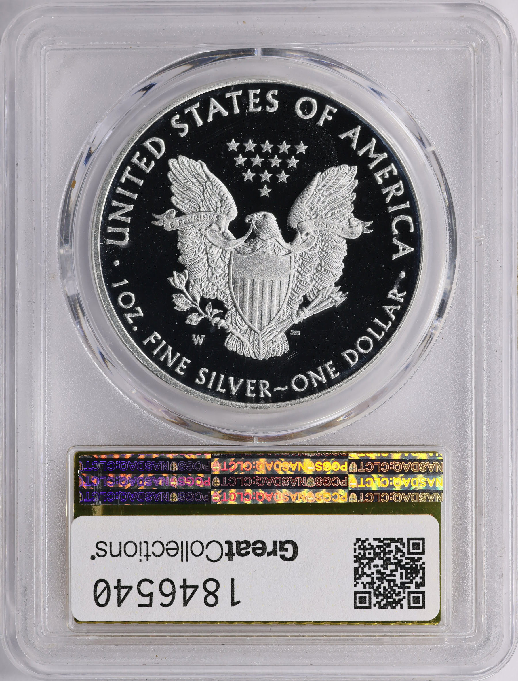 2016-W $1 Silver Eagle 30th Anniversary First Day West Point Strike Lettered Edge PCGS Proof-70 ...