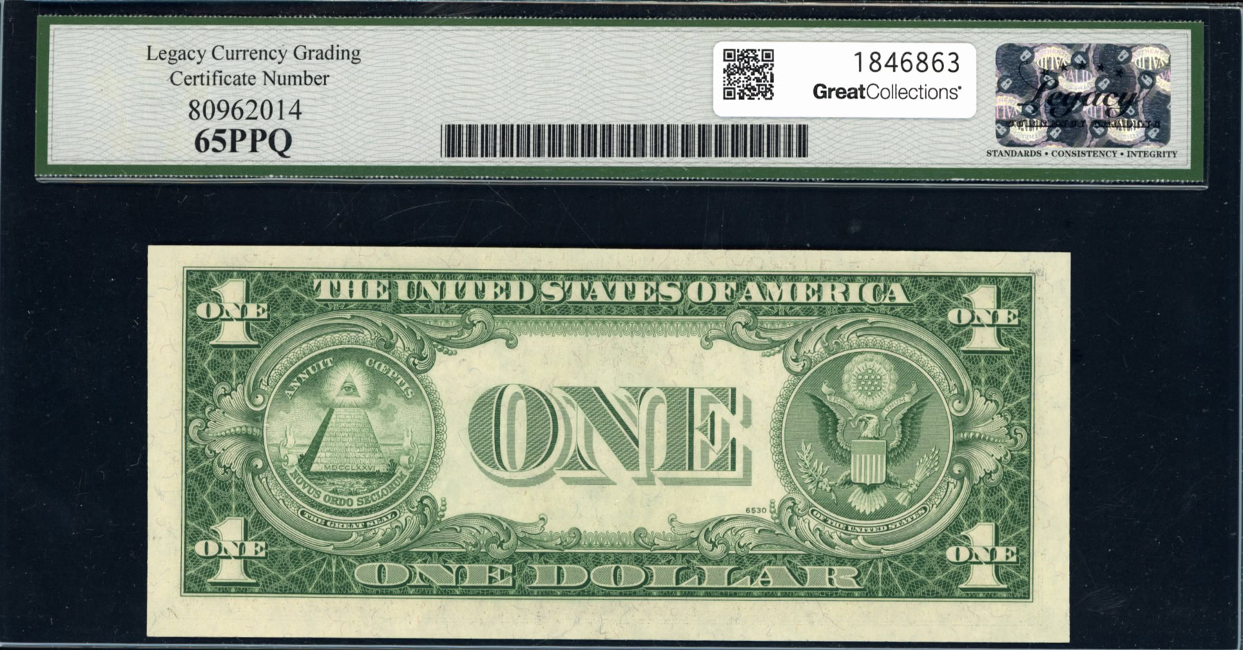 Fr. 1616 (CJ Block) 1935G $1 No Motto Silver Certificate Note Smith ...