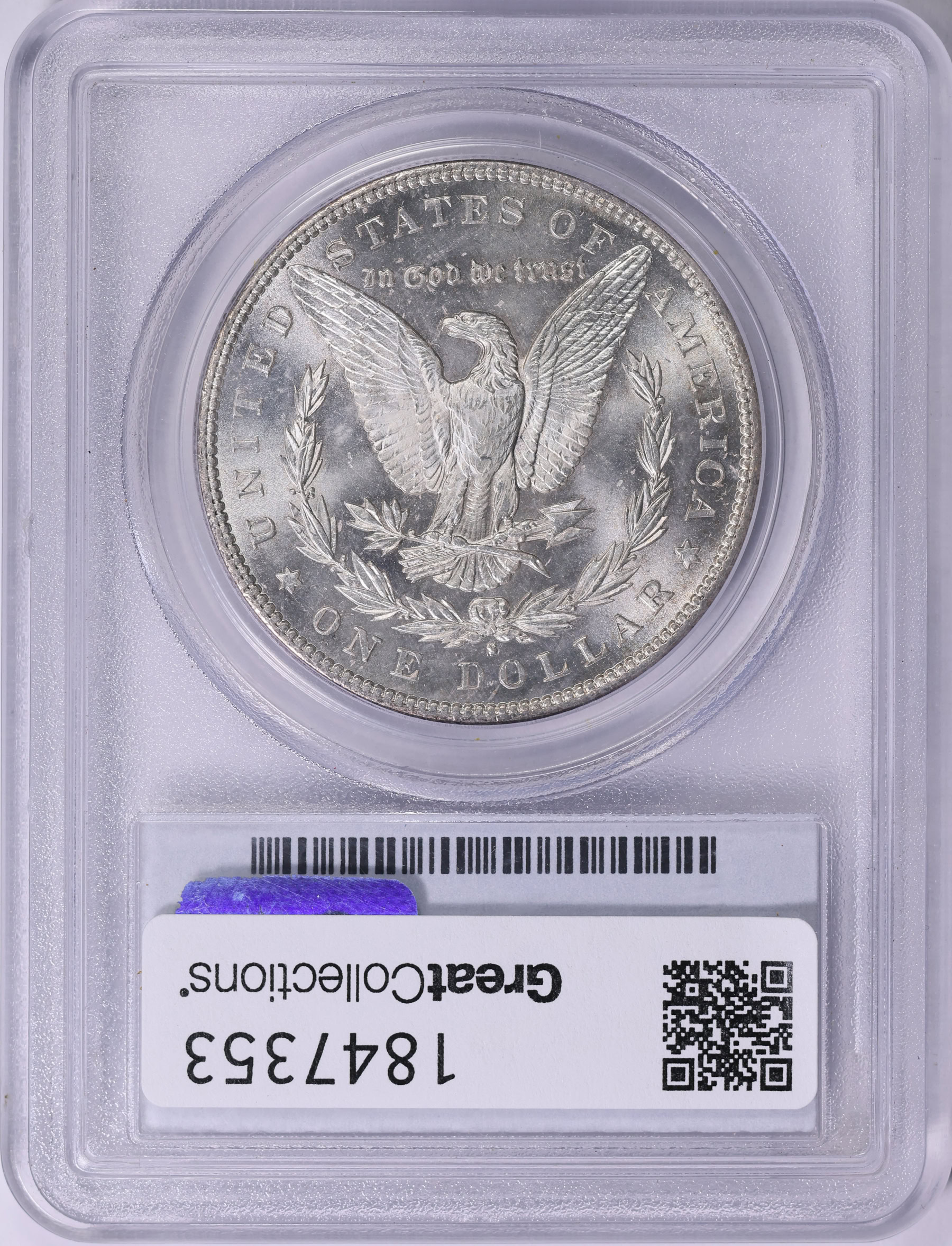 1894-S Morgan Silver Dollar PCGS MS-63 (Item 1847353) | GreatCollections Coin Auctions