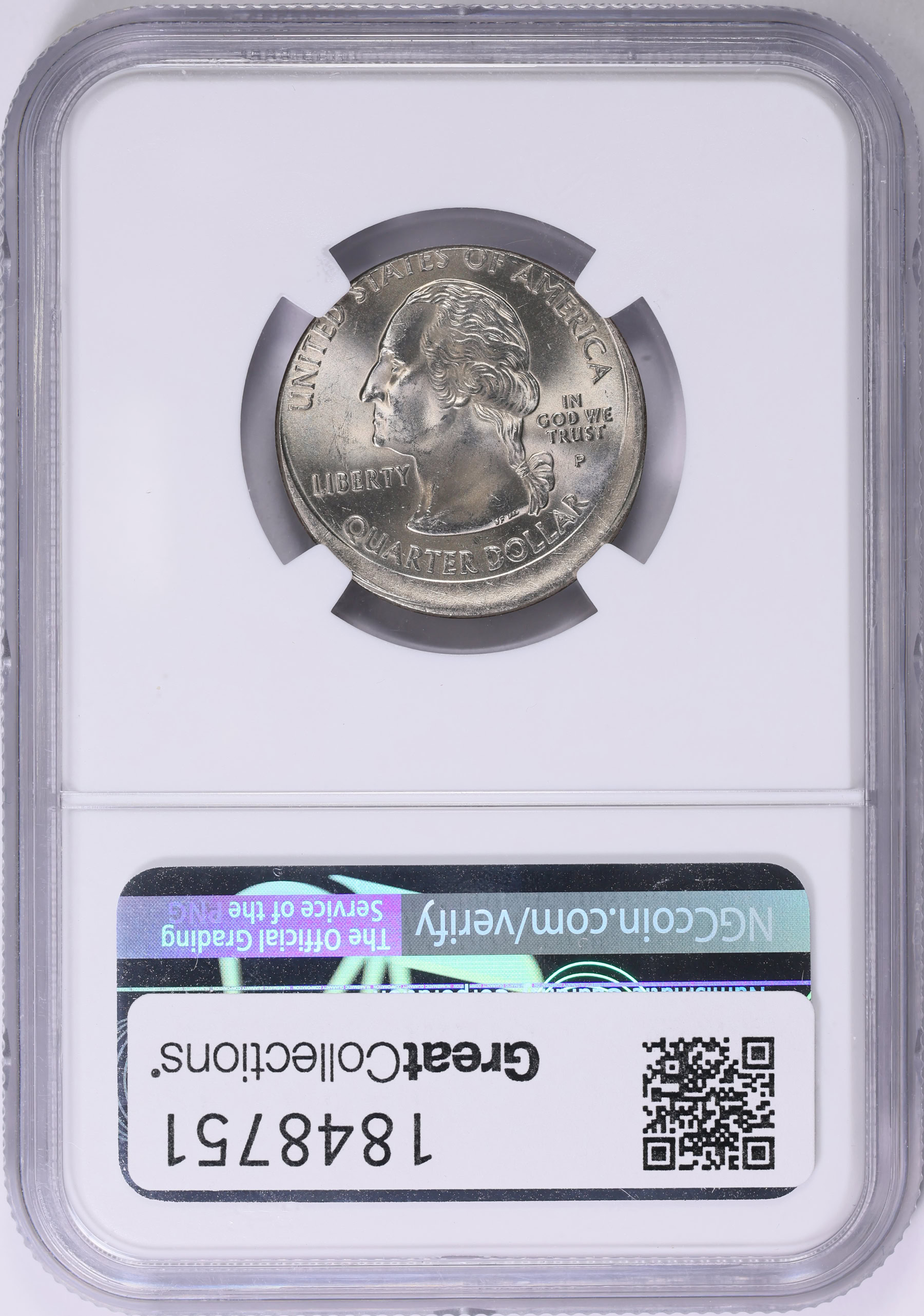Mint Error 2000-P State Quarter South Carolina Struck 10% Off Center ...