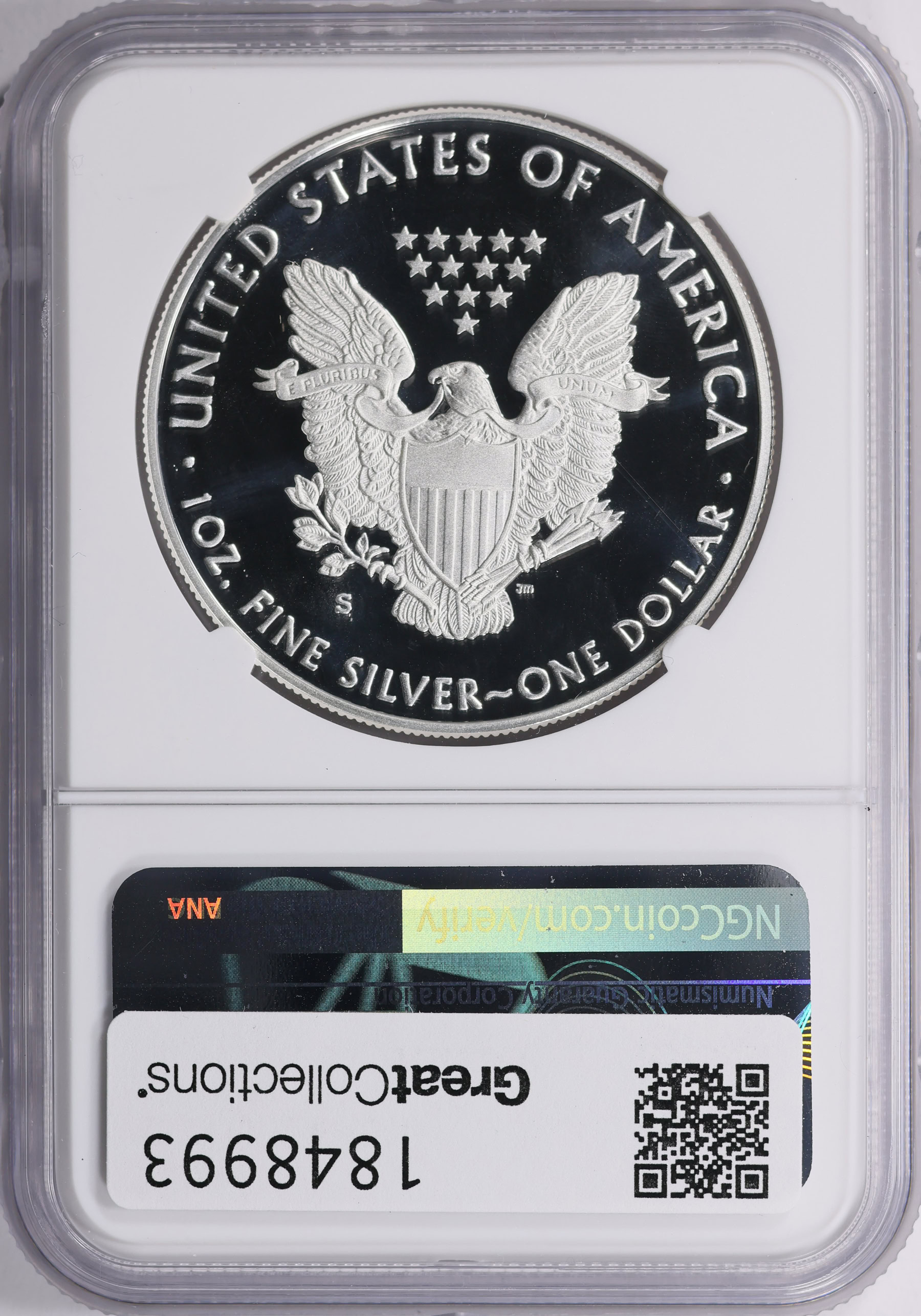 2020-S $1 Silver Eagle (From the Limited Edition Proof Set) First Day of Issue NGC Proof-70 UC ...