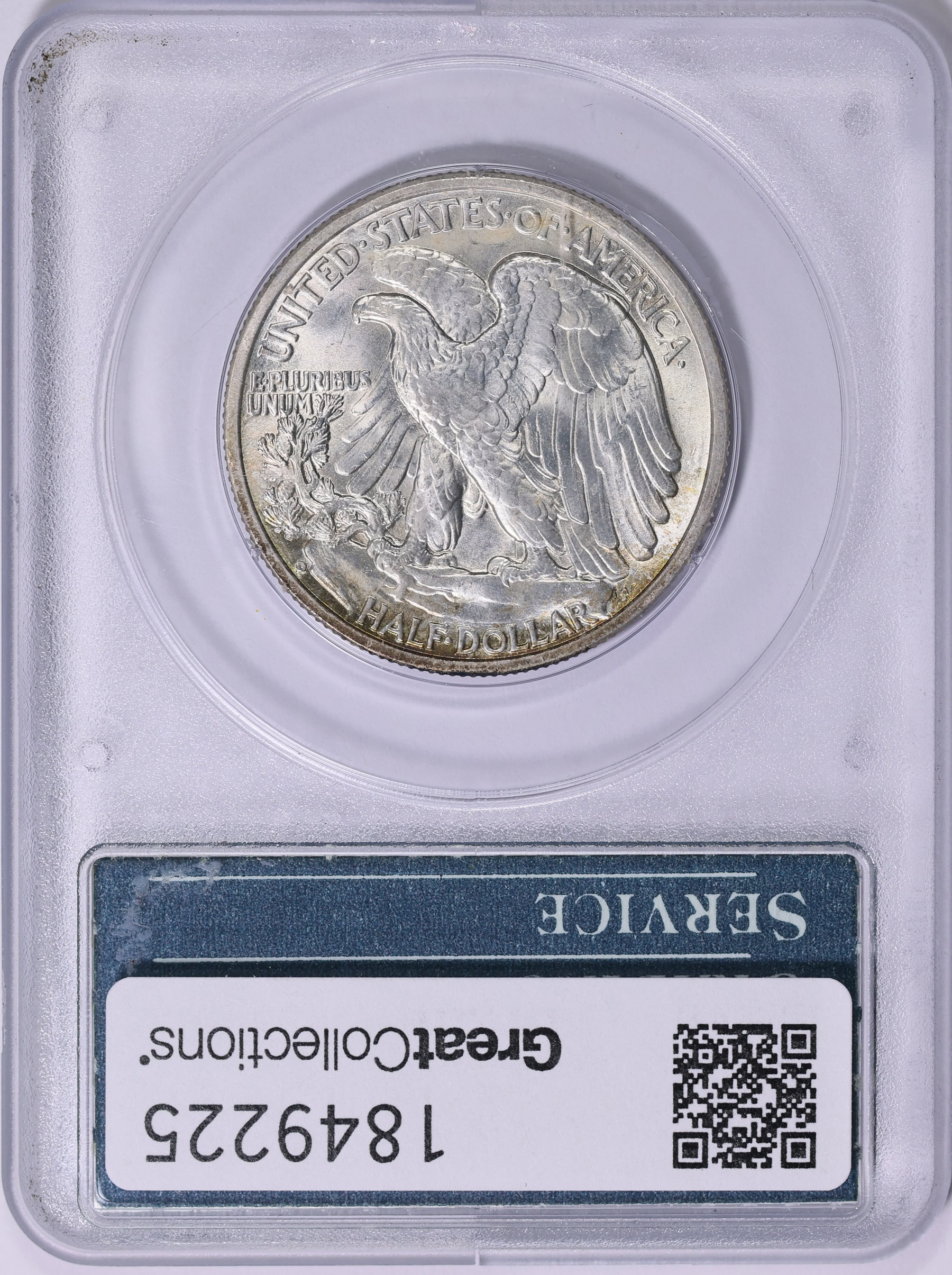 1936-D Walking Liberty Half Dollar PCGS MS-64 OGH (1st Gen) (Item 1849225) | GreatCollections ...