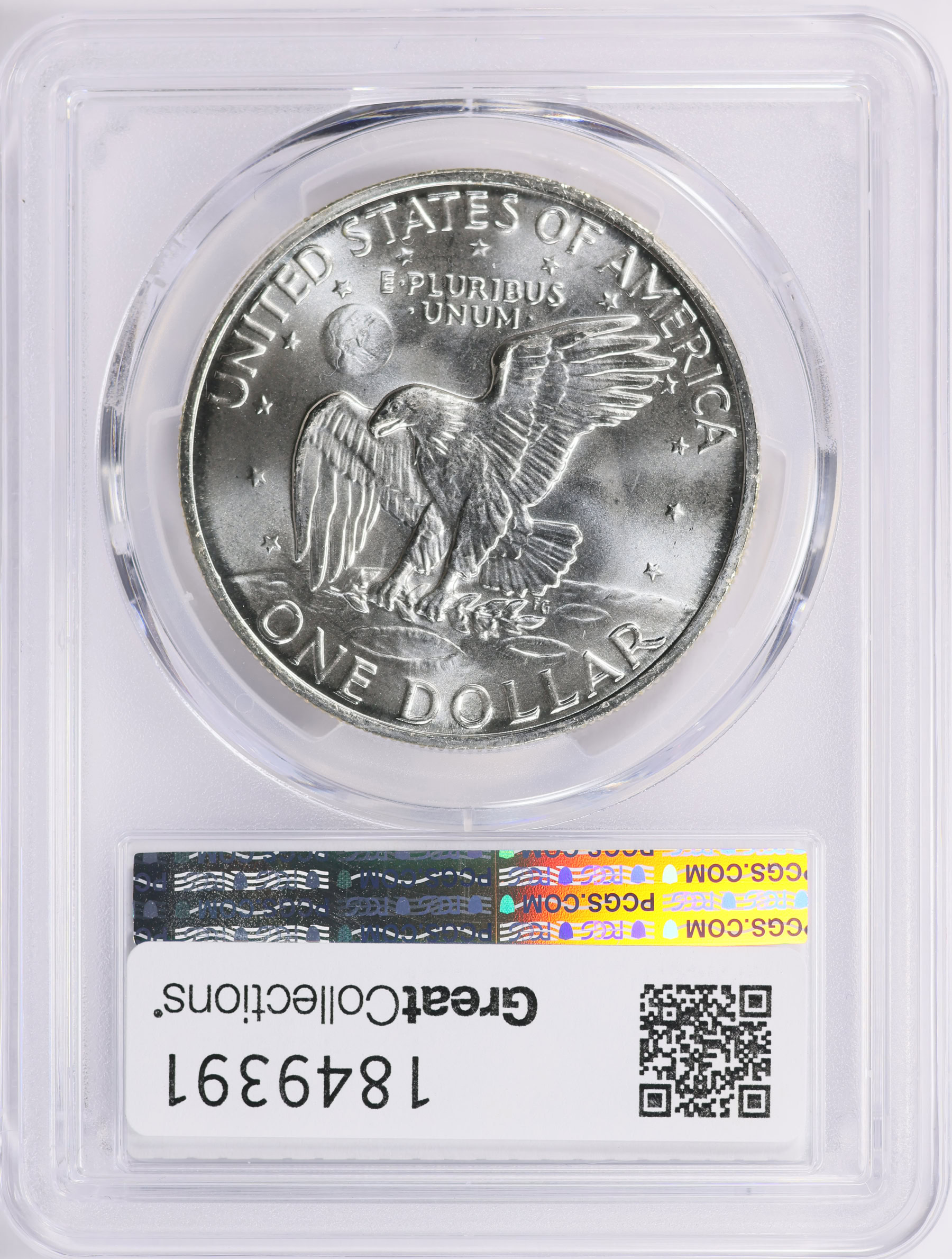 1972-S Eisenhower Dollar Silver PCGS MS-68 (Item 1849391) | GreatCollections Coin Auctions