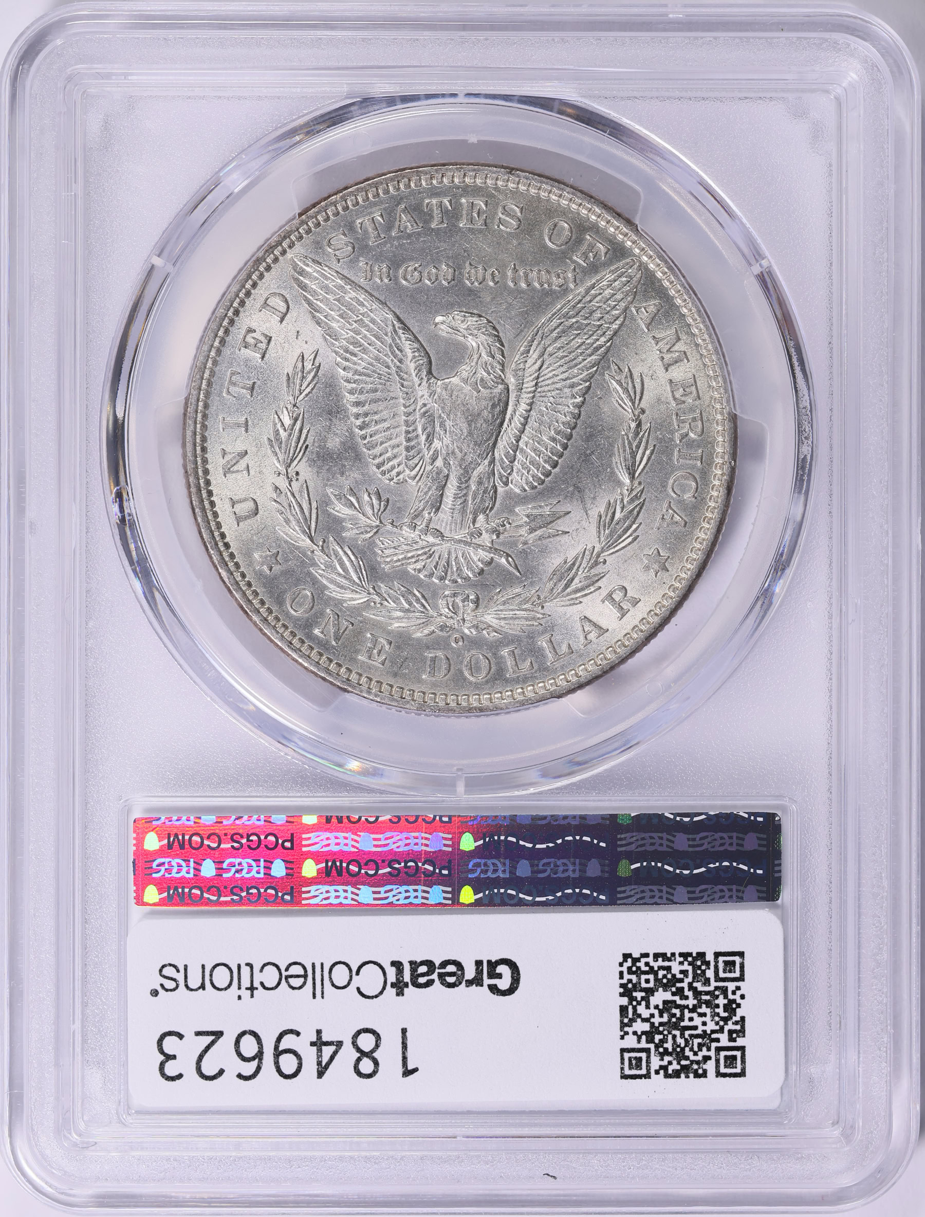 1880-O Morgan Silver Dollar PCGS AU-58 (Item 1849623) | GreatCollections Coin Auctions