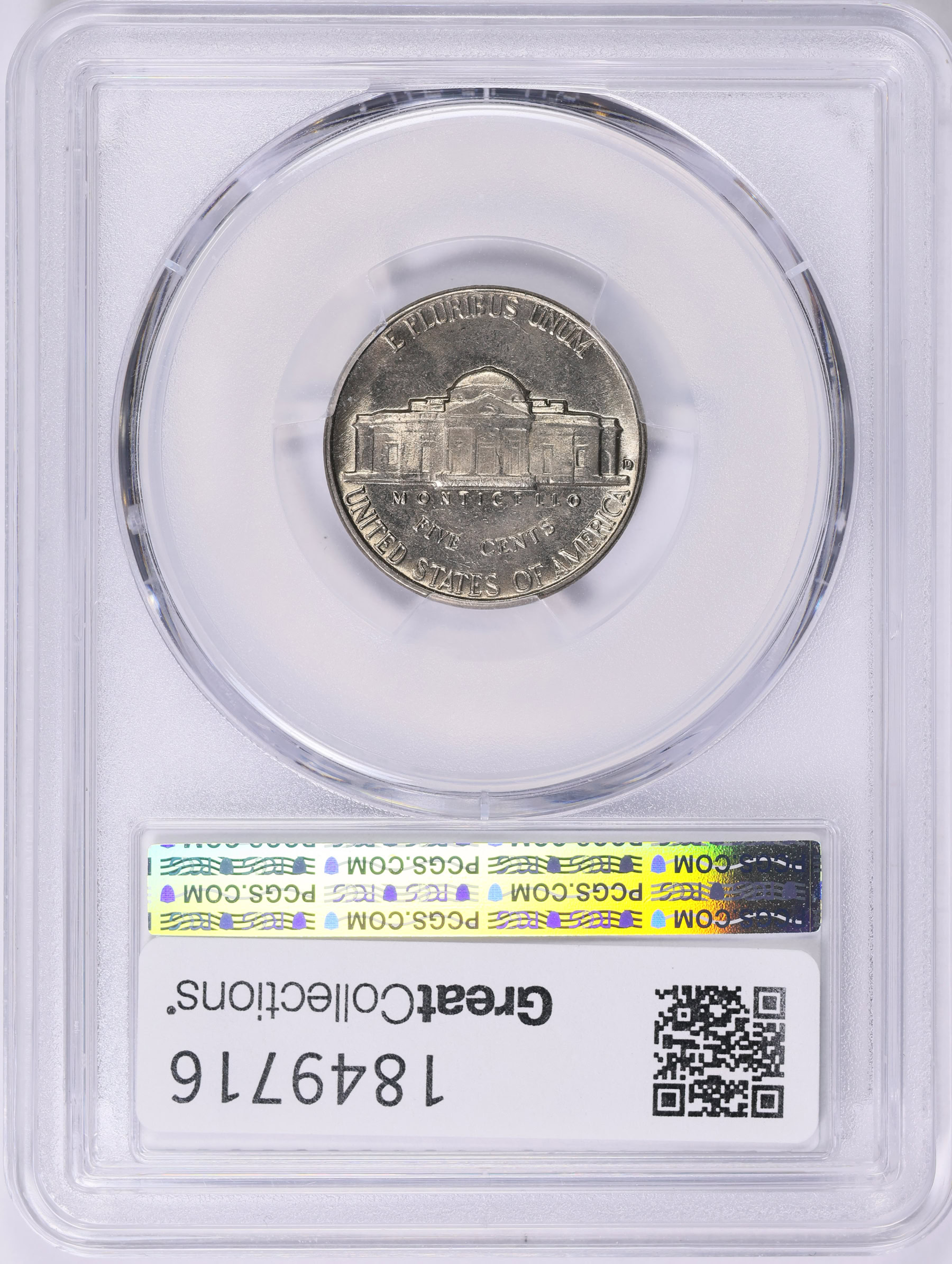 1964-D/D Jefferson Nickel Repunched Mintmark FS-501 PCGS MS-66 (Item 1849716) | GreatCollections ...