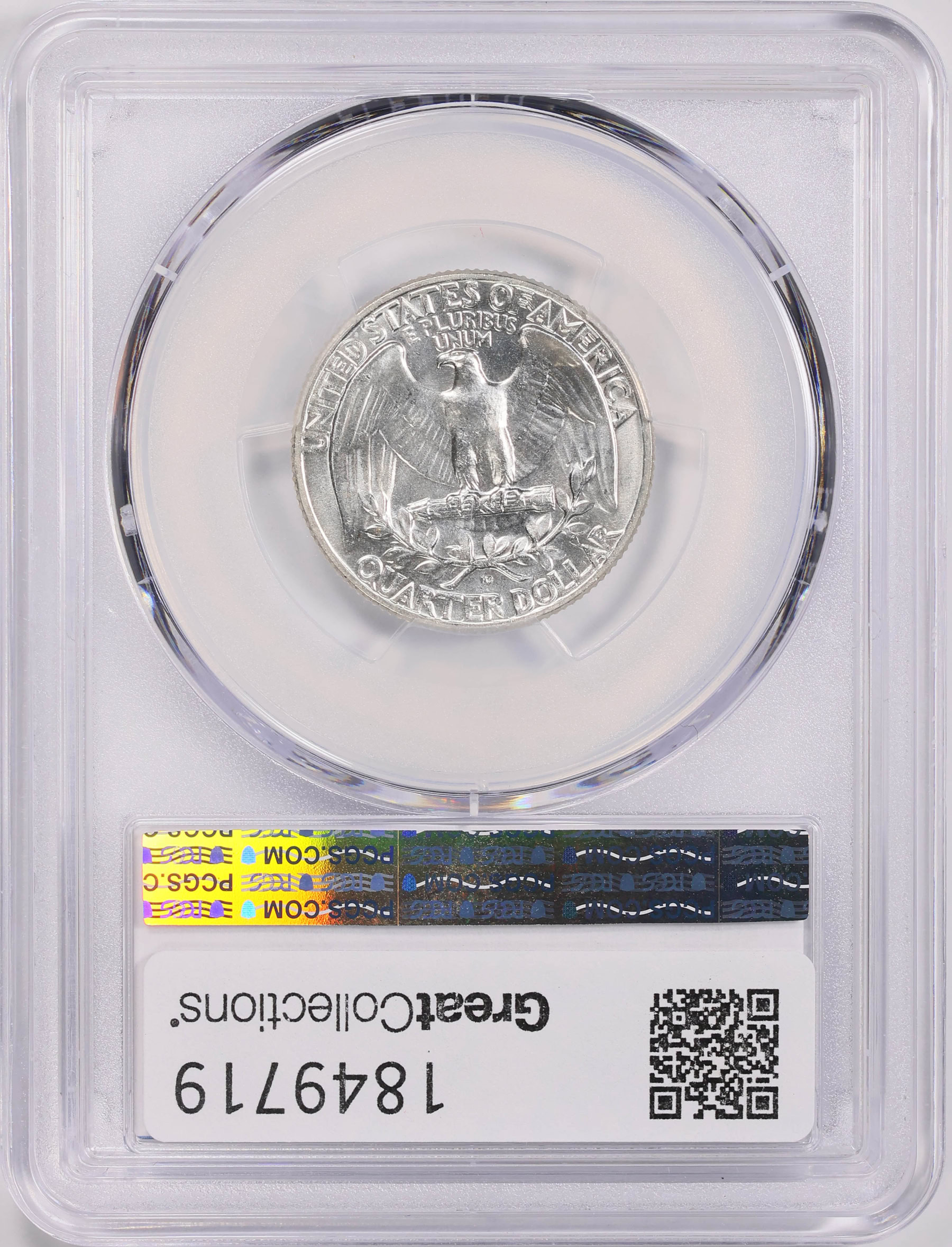 1961-D Washington Quarter Repunched Mintmark FS-503 PCGS MS-65 | PCGS Cert #50623038 ...