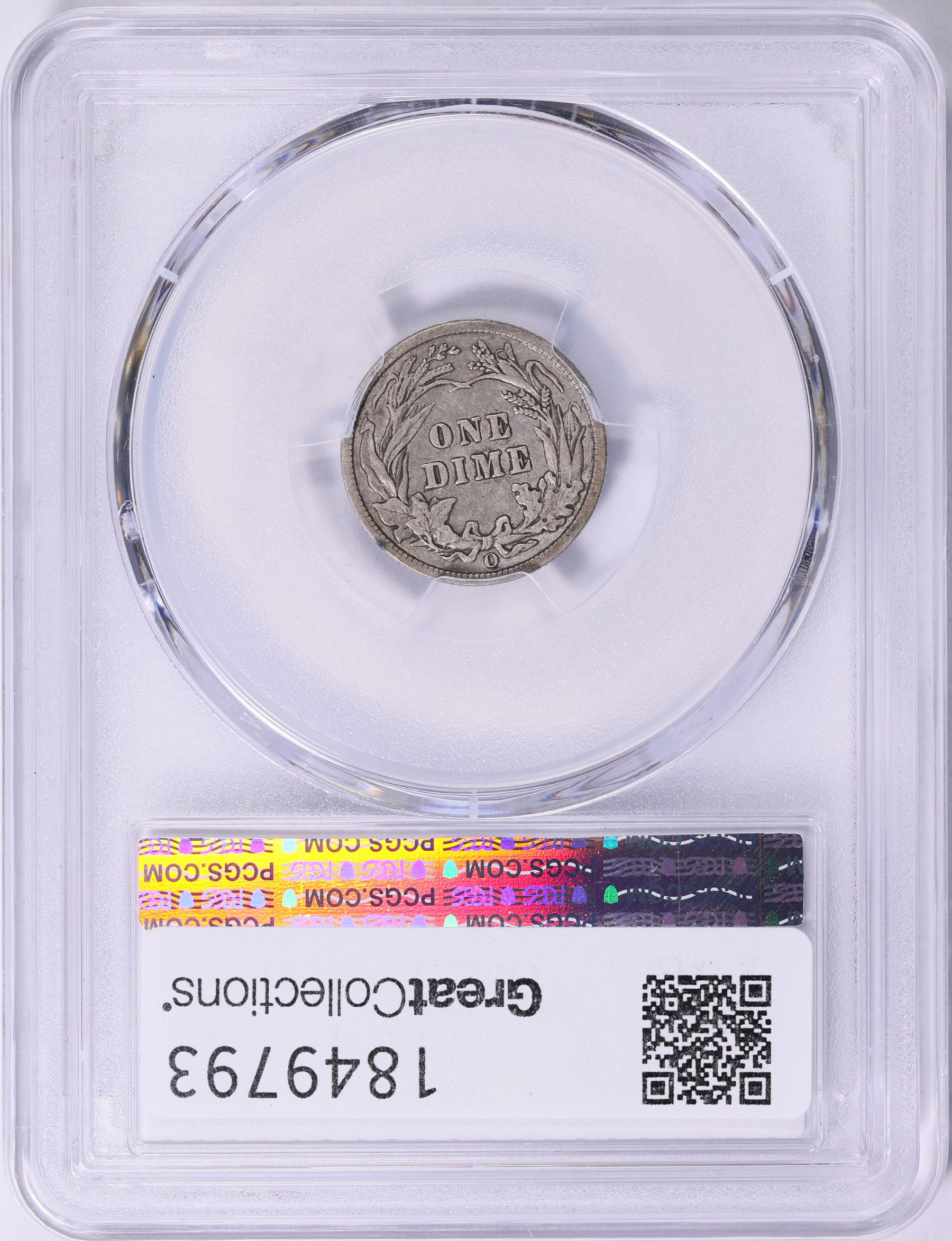 1906-O Barber Dime PCGS XF-40 (Item 1849793) | GreatCollections Coin Auctions