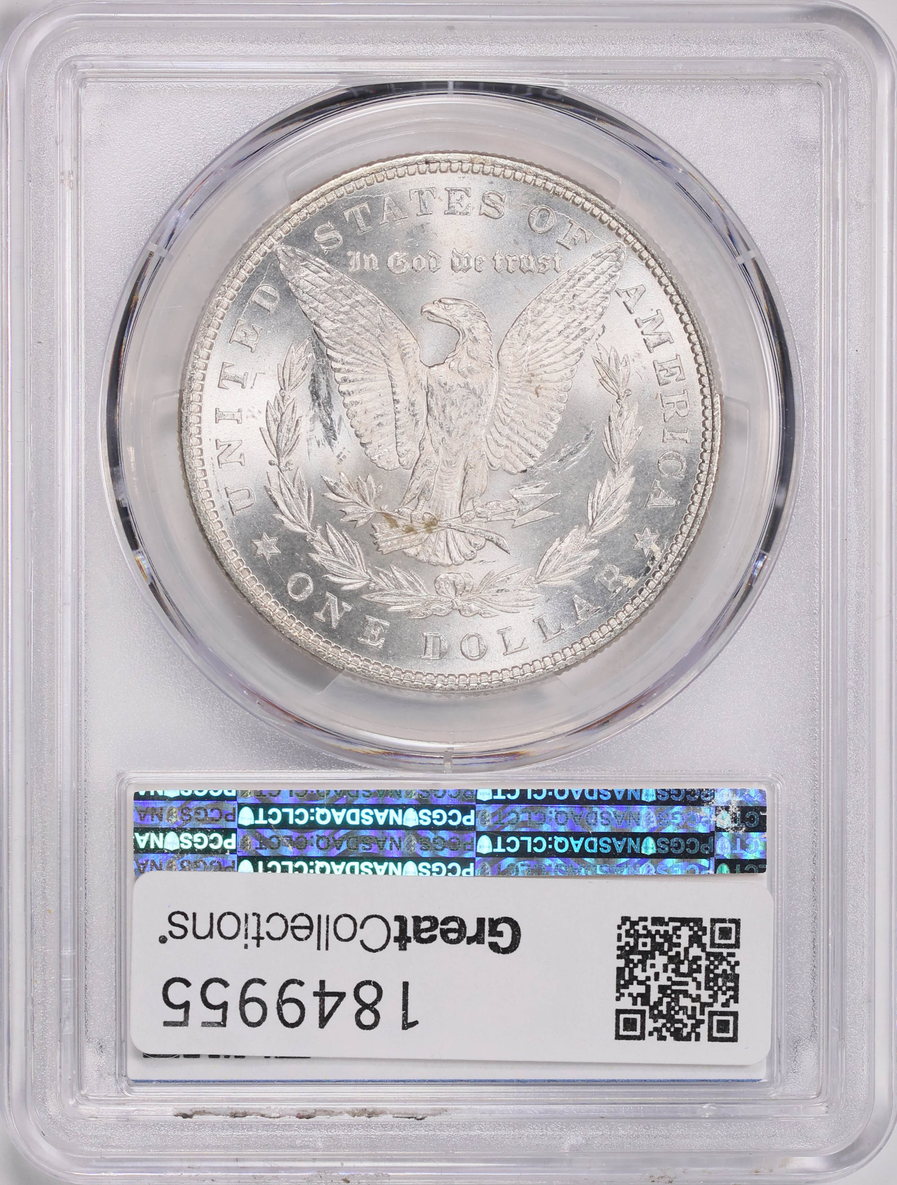 1878 7TF Morgan Silver Dollar Short Leaf Reverse of 1879 VAM-203 Top ...