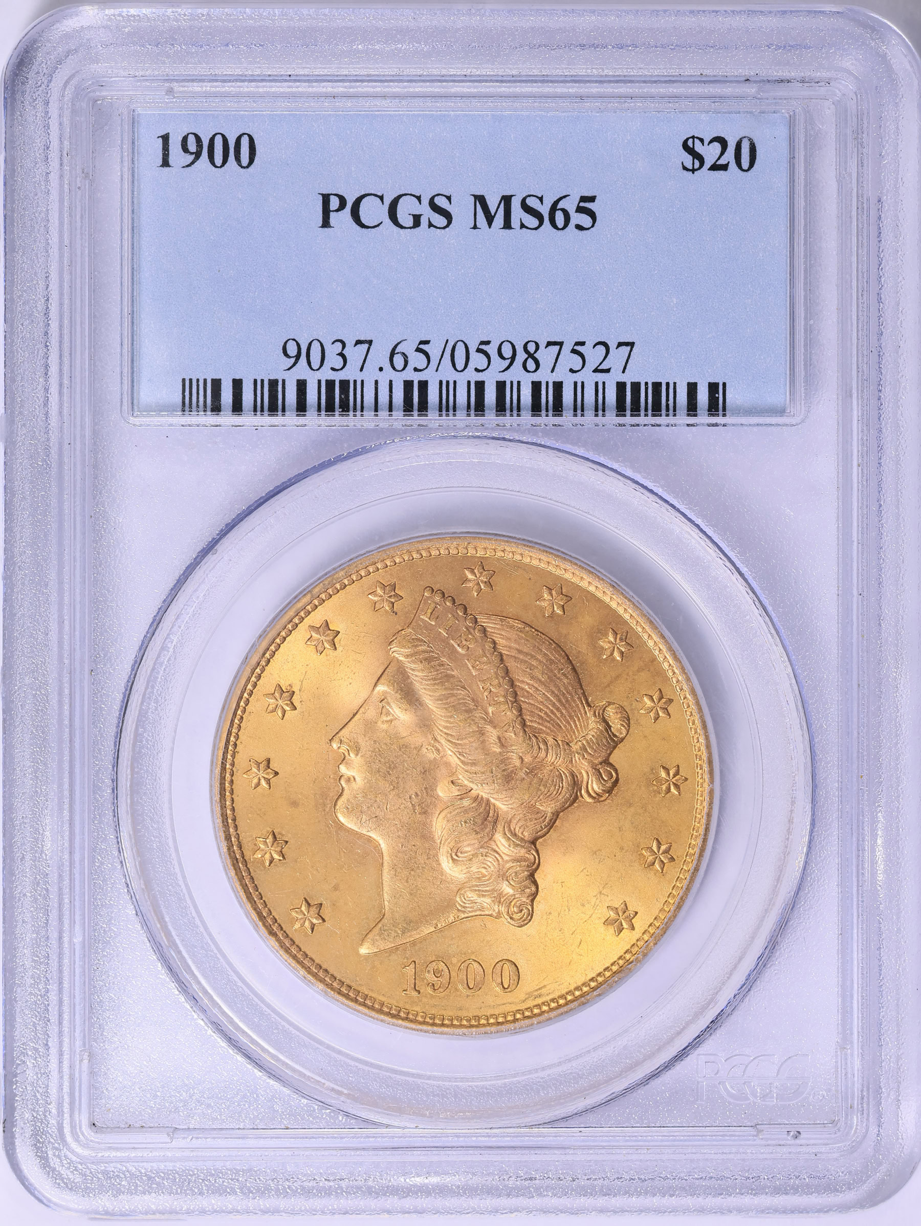 1900 Liberty Gold Double Eagle PCGS MS-65 (Item 1850056) | GreatCollections Coin Auctions