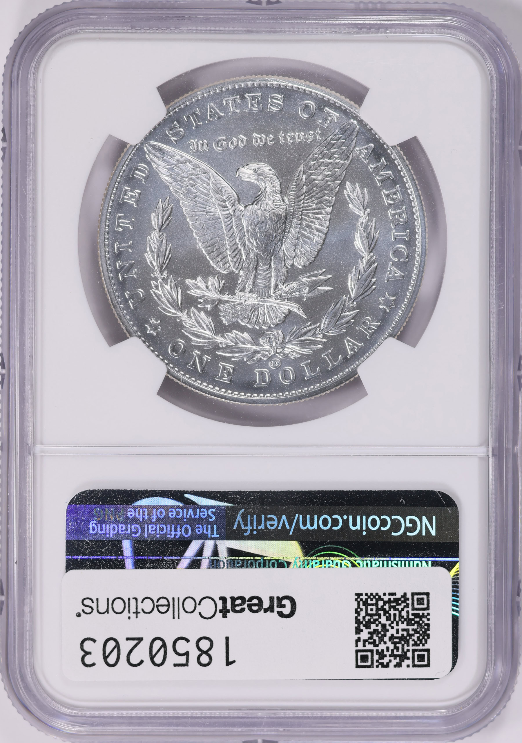 2021-CC Morgan Silver Dollar CC Privy 100th Anniversary First Day of ...