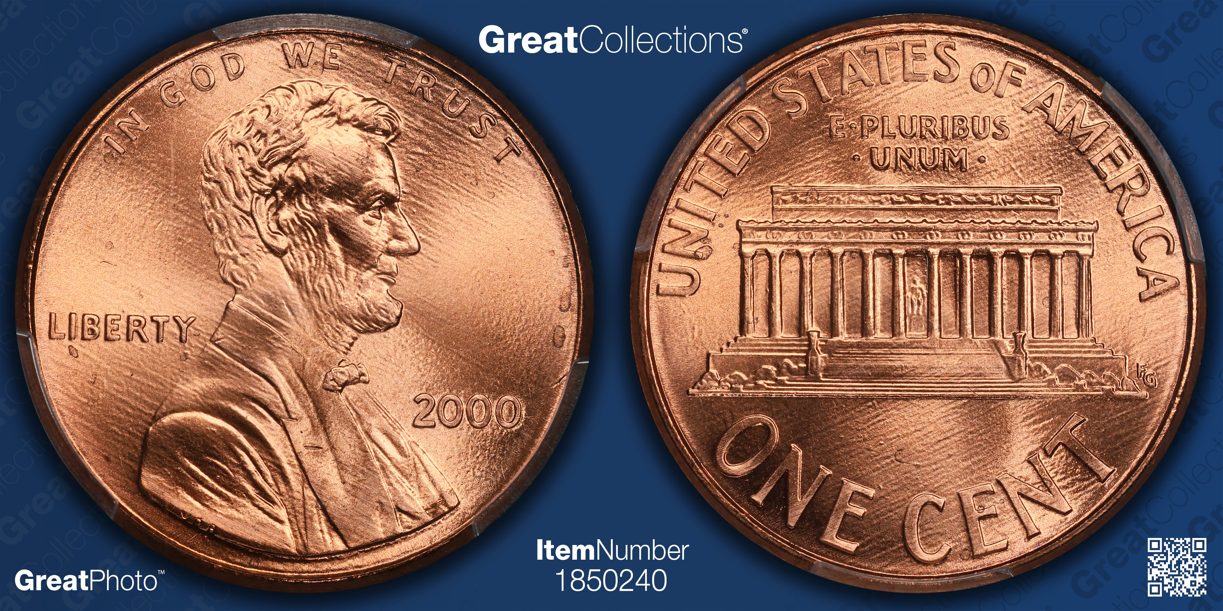 2000 Lincoln Cent From Cheerios Promotion PCGS MS-67 RD (Item 1850240 ...