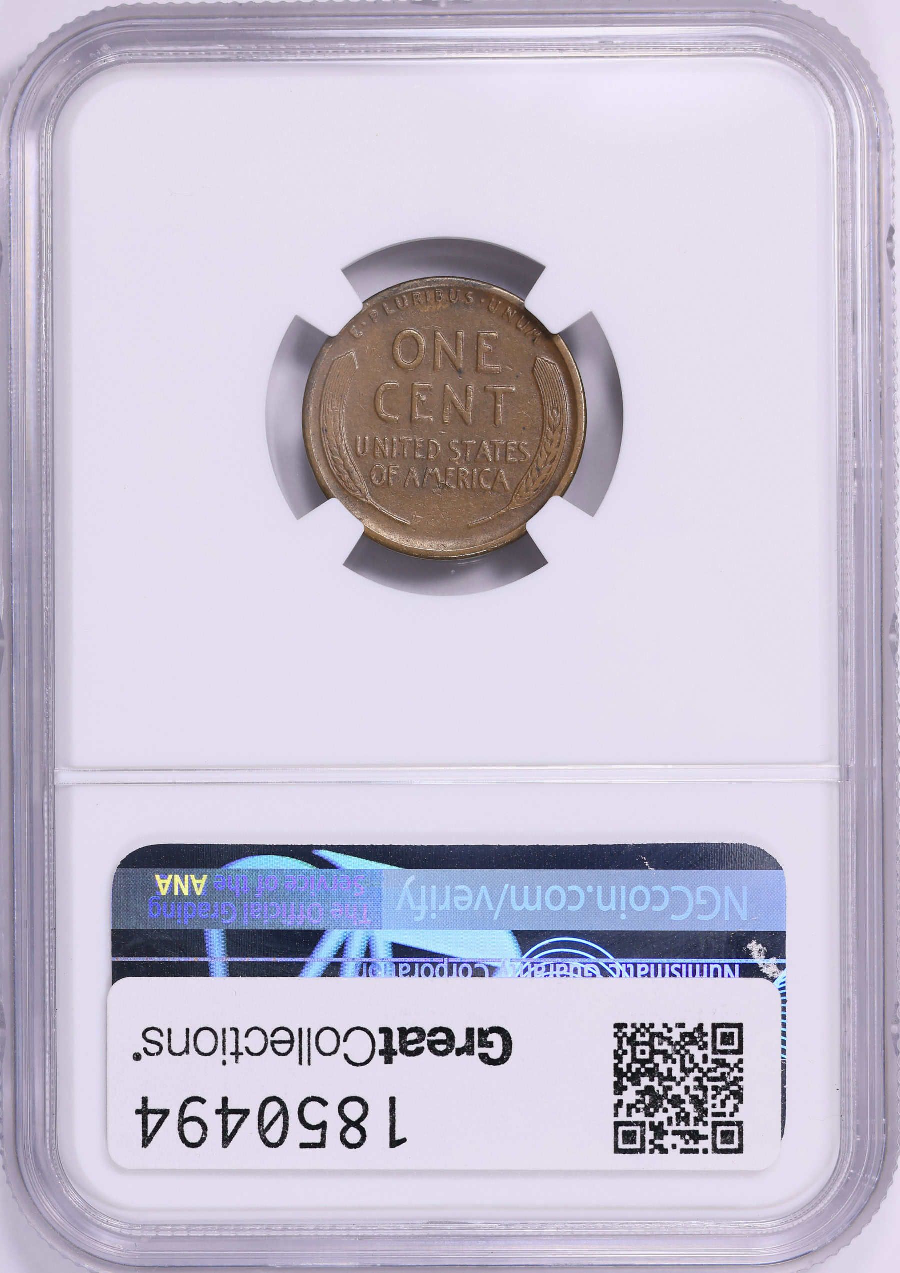 1922-No D Lincoln Cent Strong Reverse NGC VF-25 BN (Item 1850494) | GreatCollections Coin Auctions