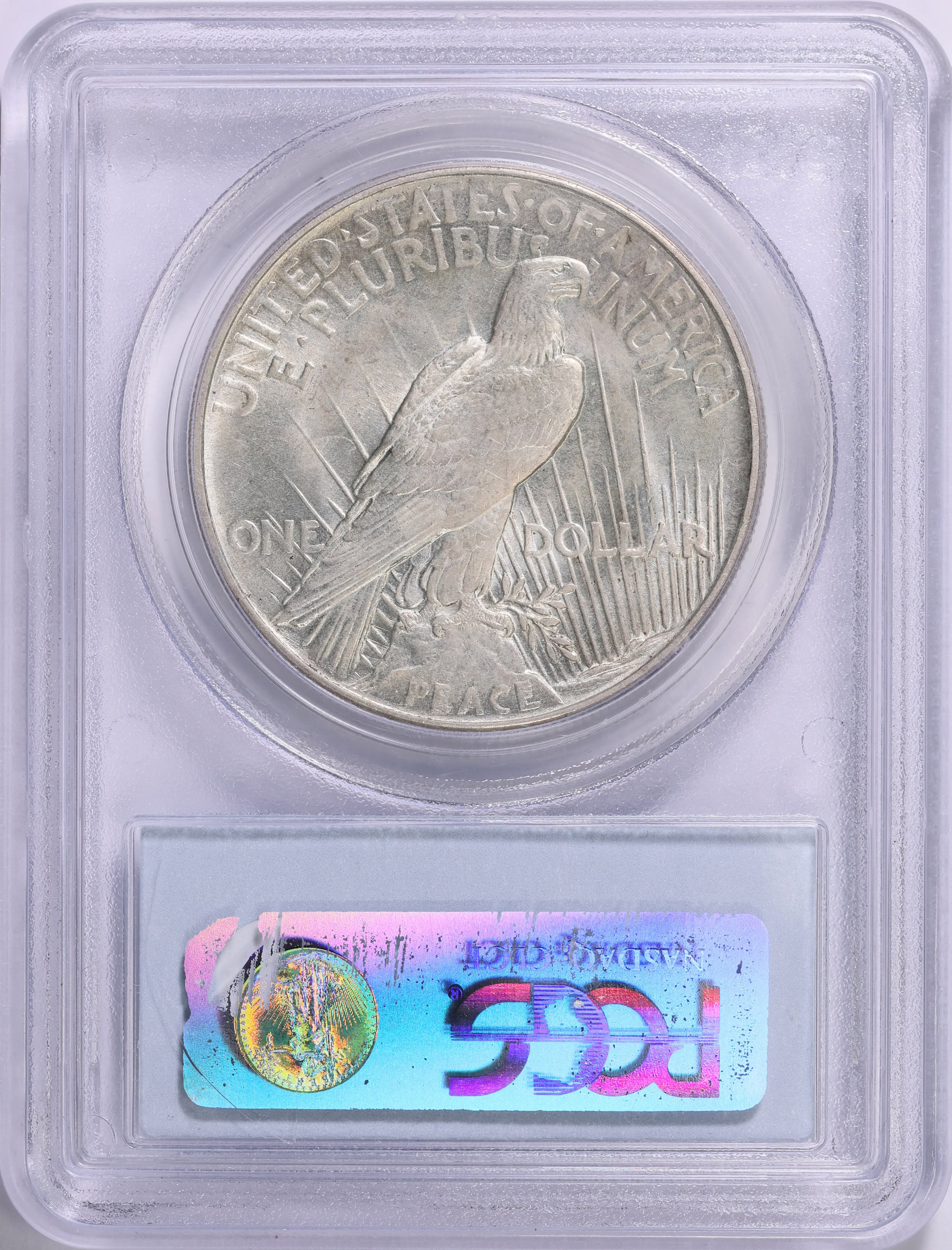 1921 Peace Silver Dollar High Relief PCGS MS-64 (CAC Green) (Item ...