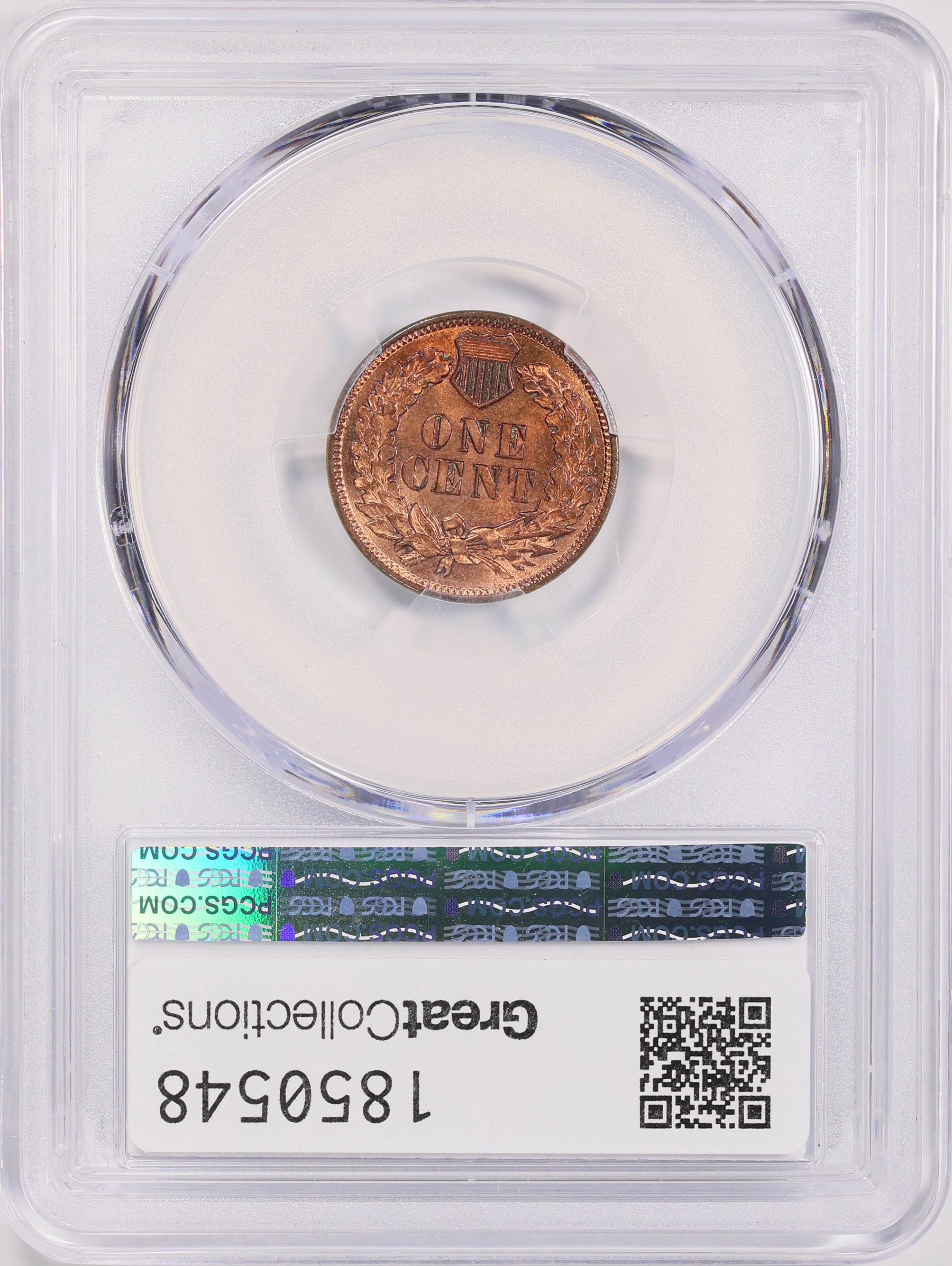 1881 Indian Cent PCGS Genuine Unc Details (Item 1850548) | GreatCollections Coin Auctions
