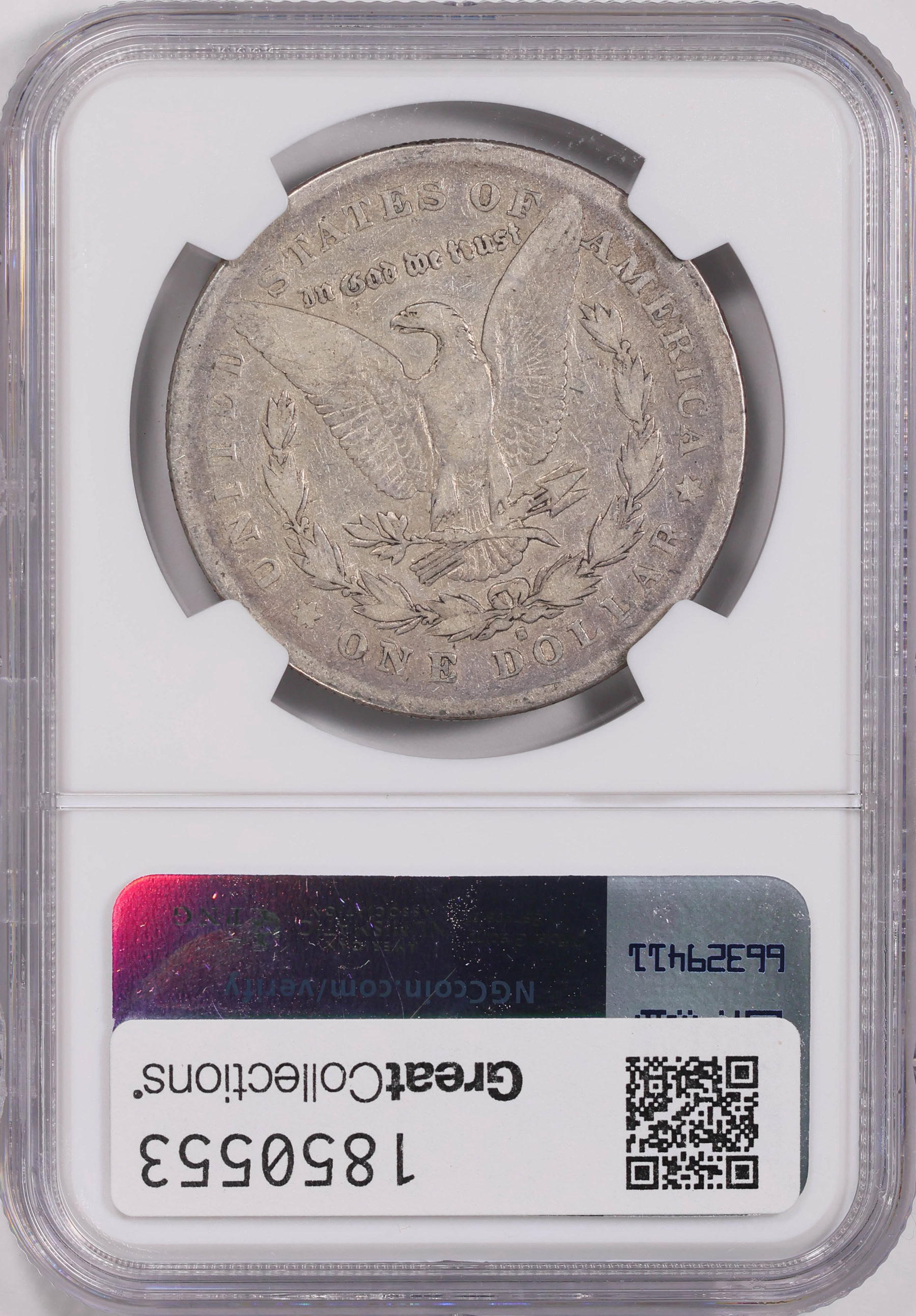1879-S Morgan Silver Dollar Reverse of 1878 Top 100 NGC AG-03 (Item 1850553) | GreatCollections ...