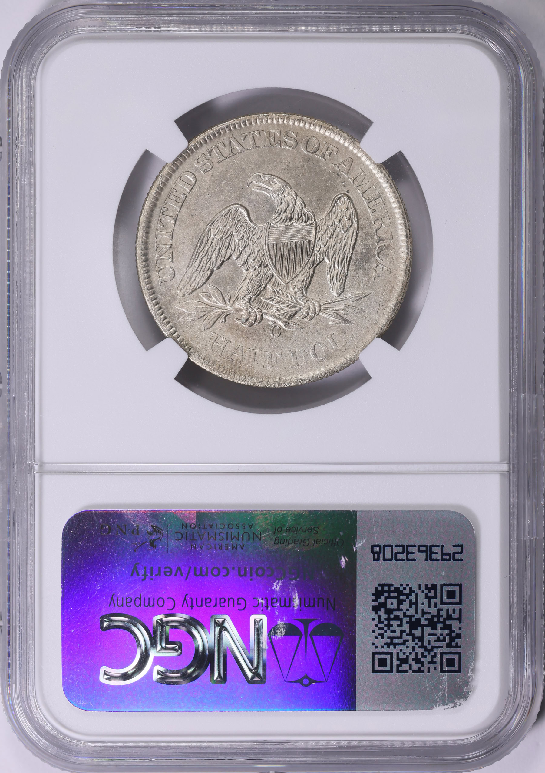 1861-O Seated Liberty Half Dollar W-13 Shipwreck SS Republic NGC Certified (Item 1850554 ...