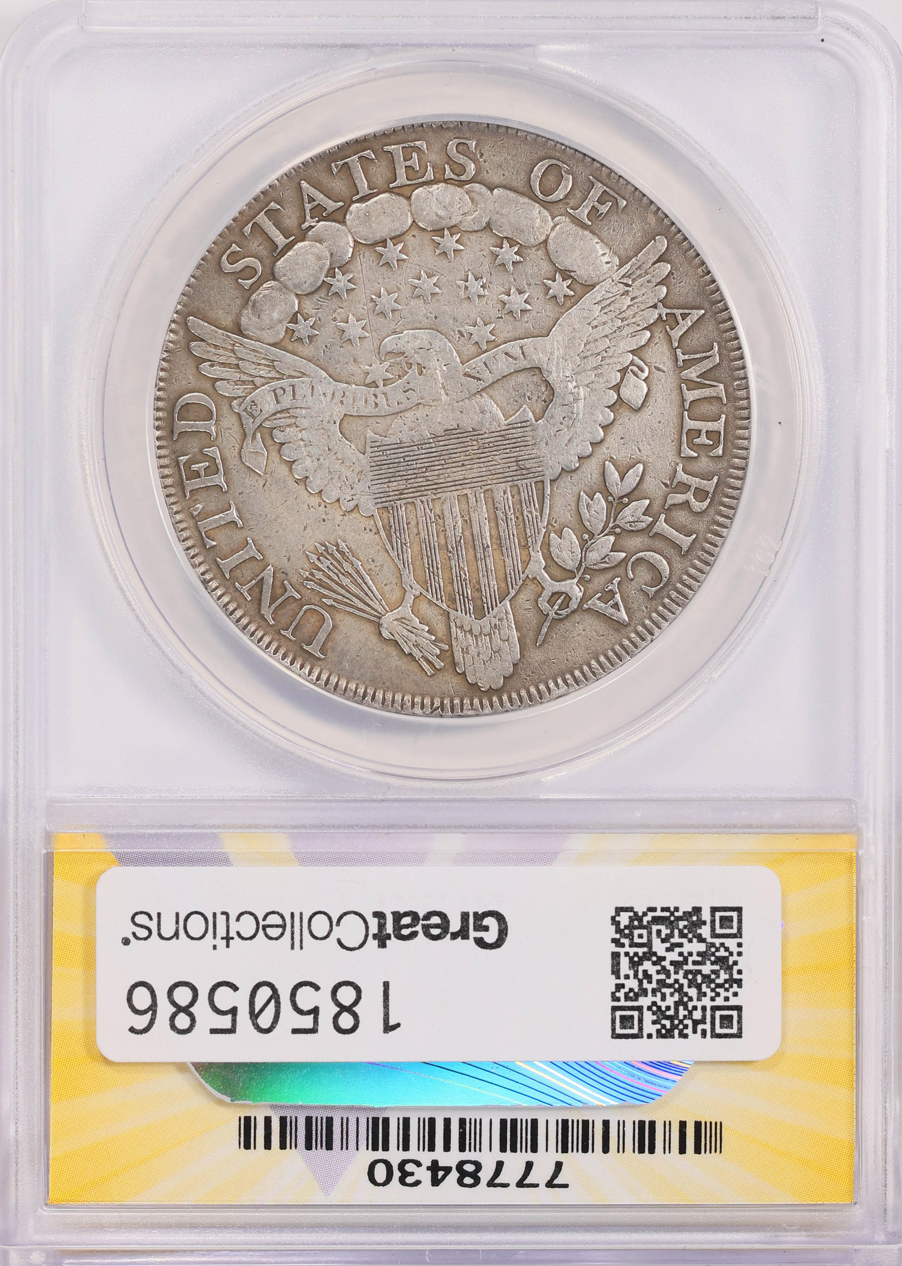 1801 Draped Bust Silver Dollar ANACS VF-20 Details (Item 1850586 ...