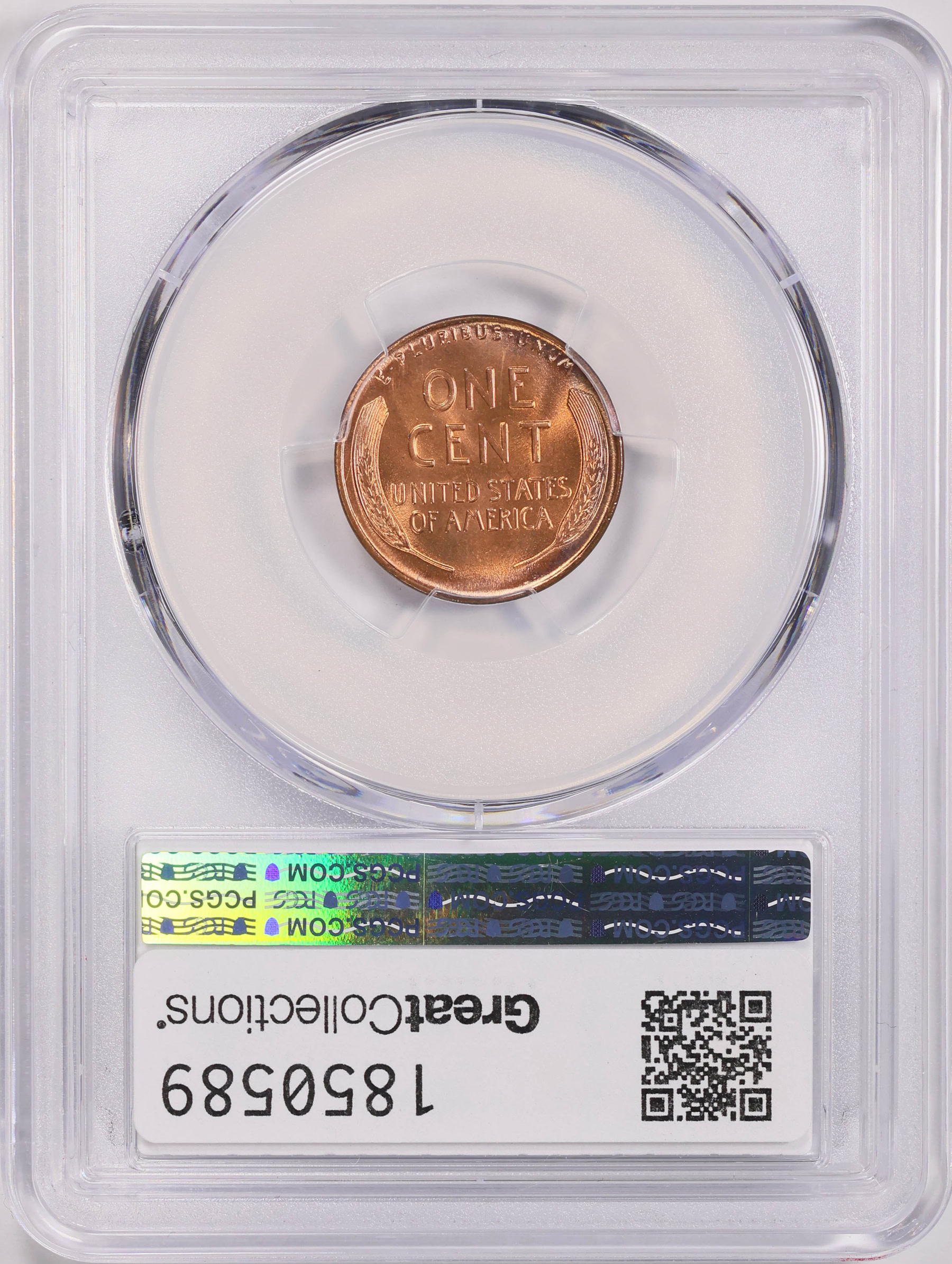 1934 Lincoln Cent PCGS MS-67+ RD (CAC Green) (Item 1850589) | GreatCollections Coin Auctions