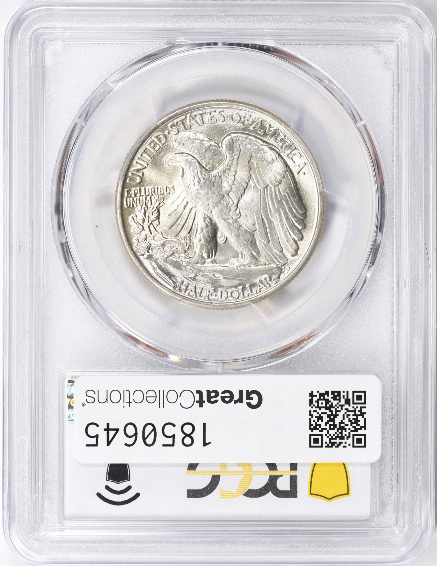 1946 Walking Liberty Half Dollar PCGS MS-66+ (CAC Green) (Item 1850645) | GreatCollections Coin ...